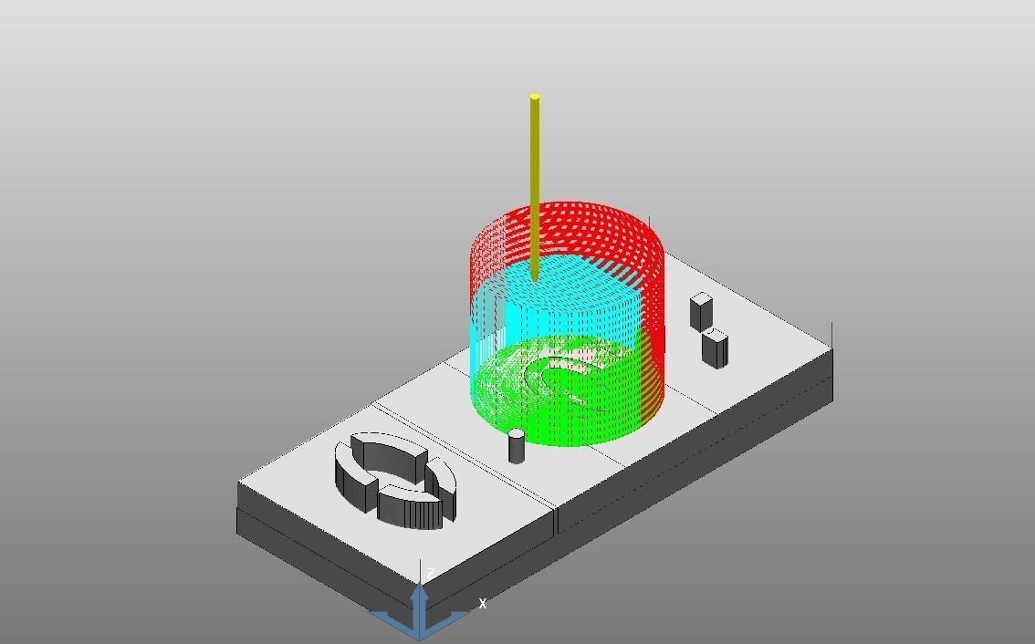 press mold with vector line fore wire cut 3D model | CGTrader