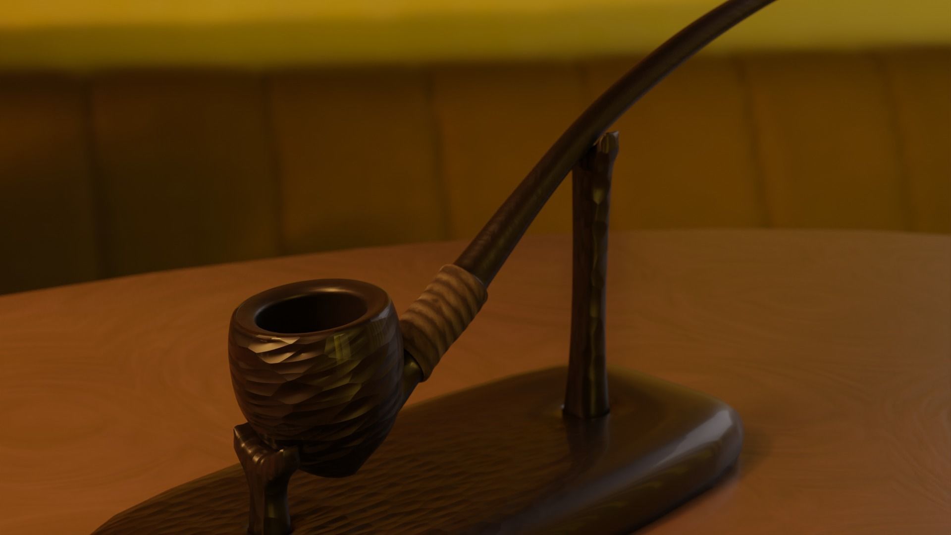 3D model Hobbit Smoking Pipe Collection VR / AR / low-poly | CGTrader