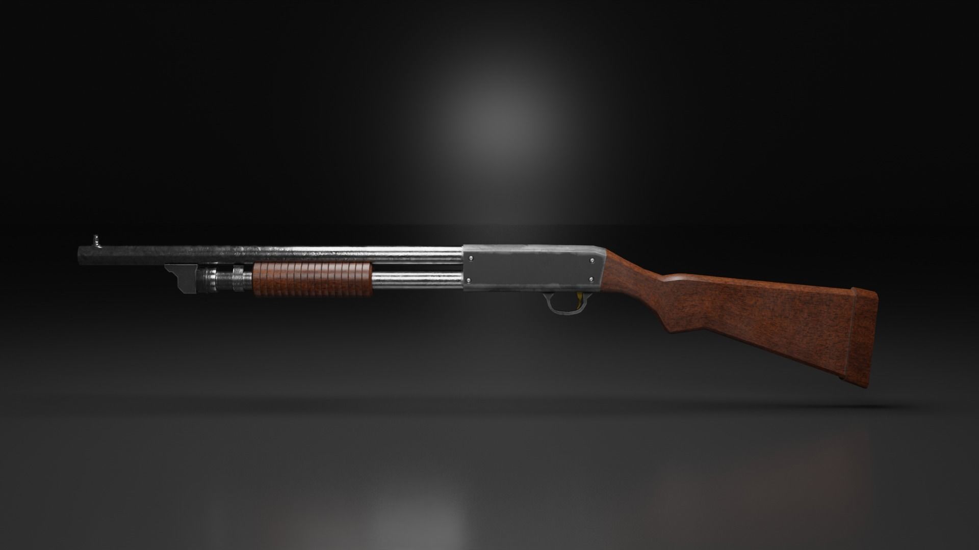 SHOTGUN free VR / AR / low-poly 3D model | CGTrader