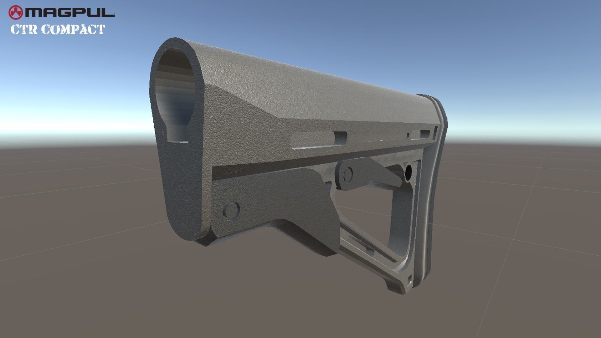 3D model Magpul CTR-Compact VR / AR / low-poly | CGTrader