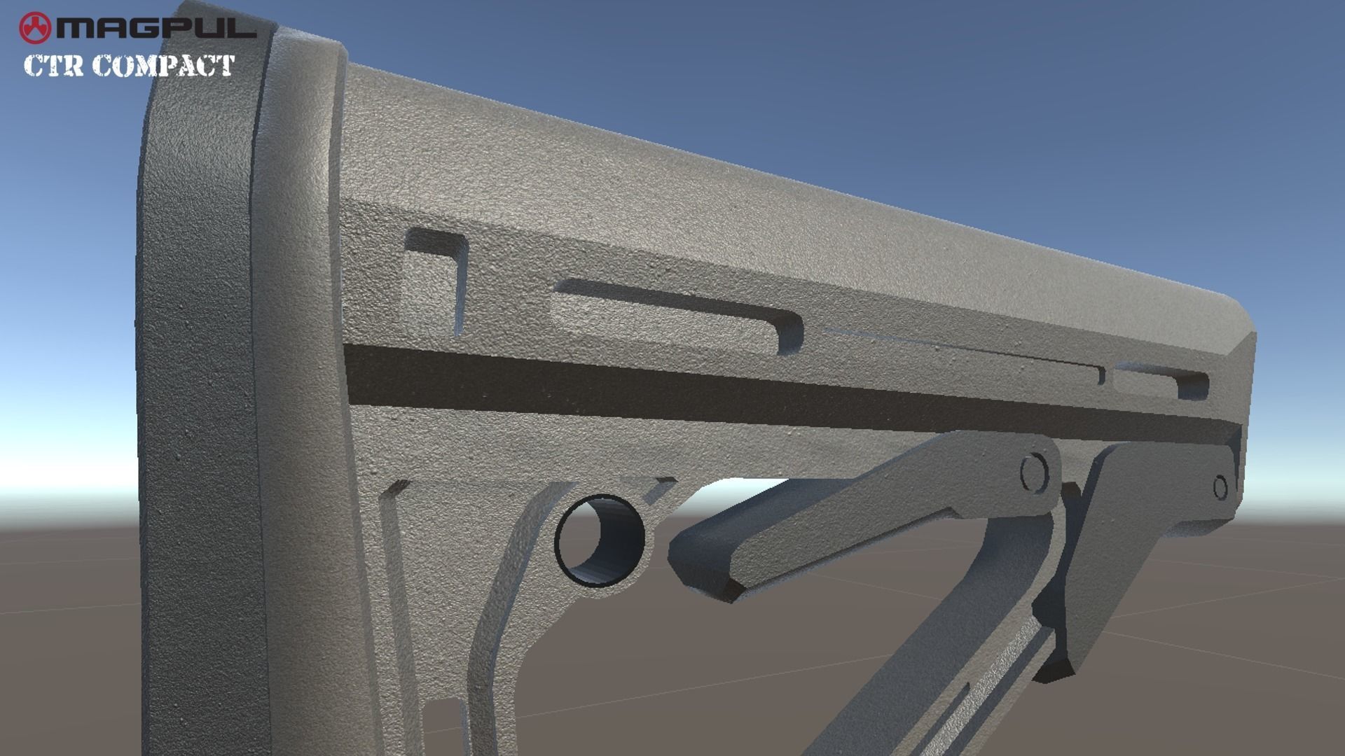 3D model Magpul CTR-Compact VR / AR / low-poly | CGTrader