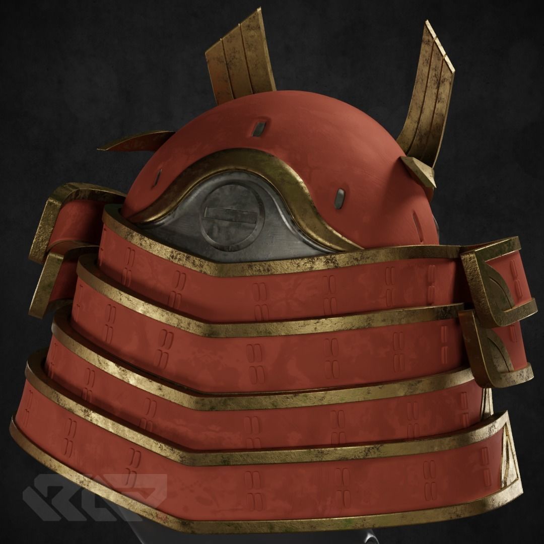 Halo Infinite Yoroi samurai 3D model 3D printable | CGTrader