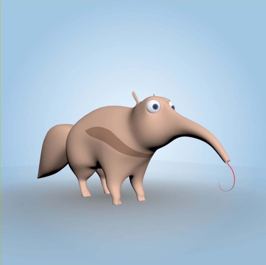 Anteater 3D model | CGTrader