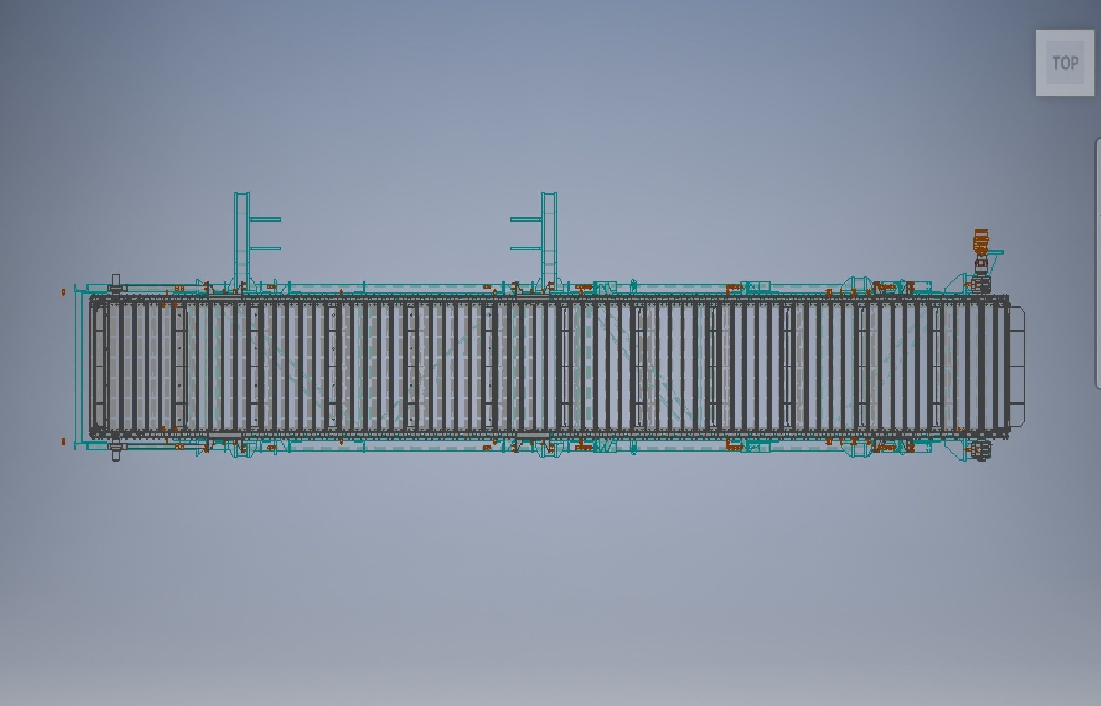 Chain conveyor 3d model 3D model rigged | CGTrader