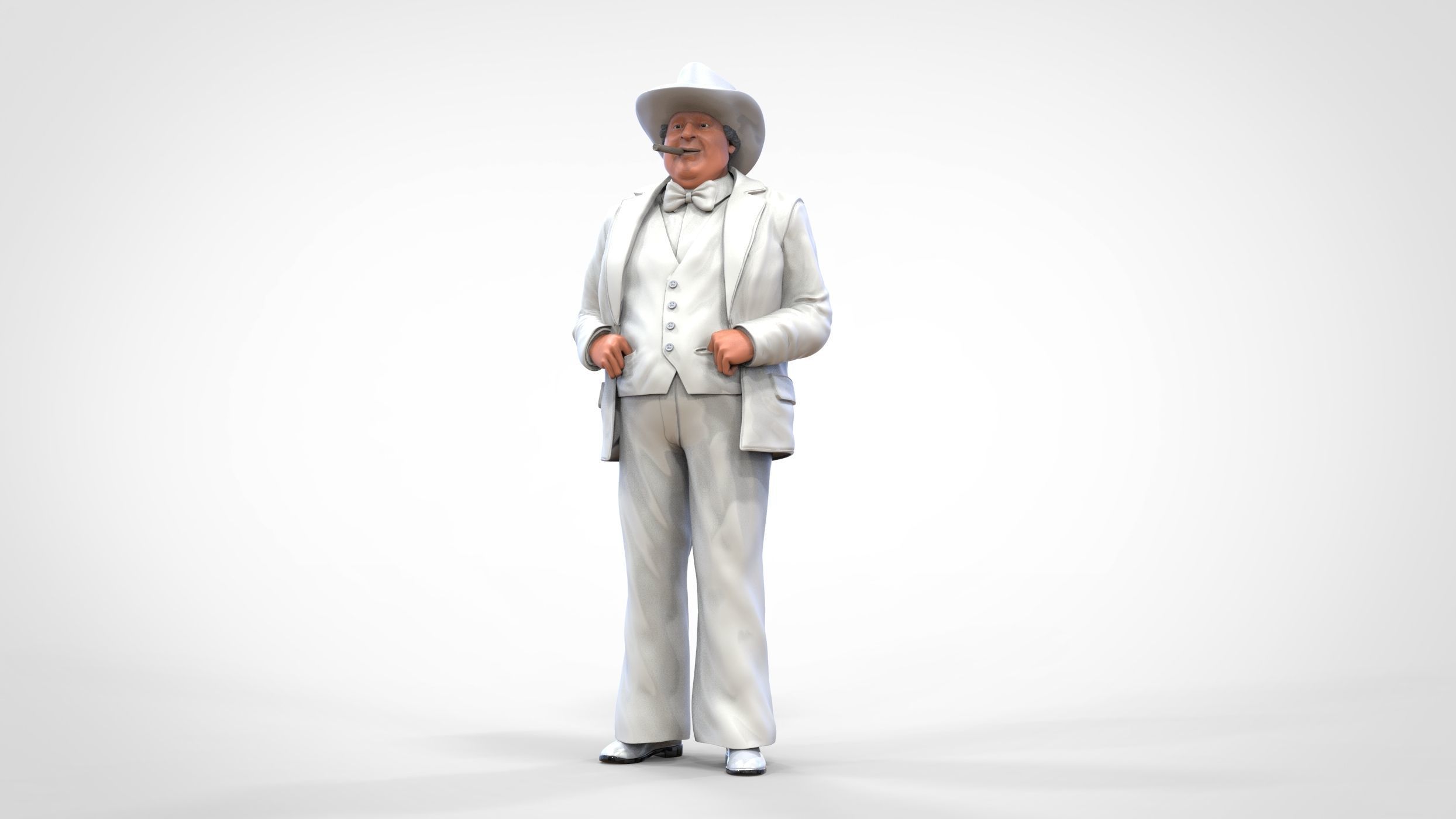 N5 Boss Hogg The Dukes of Hazzard 3D model 3D printable | CGTrader