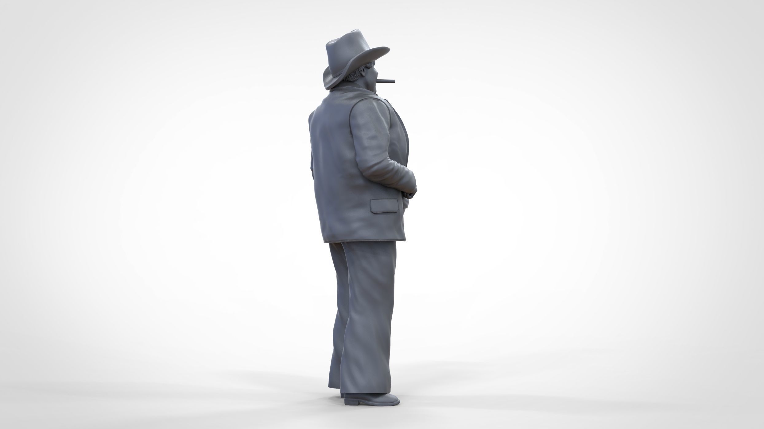 N5 Boss Hogg The Dukes of Hazzard 3D model 3D printable | CGTrader