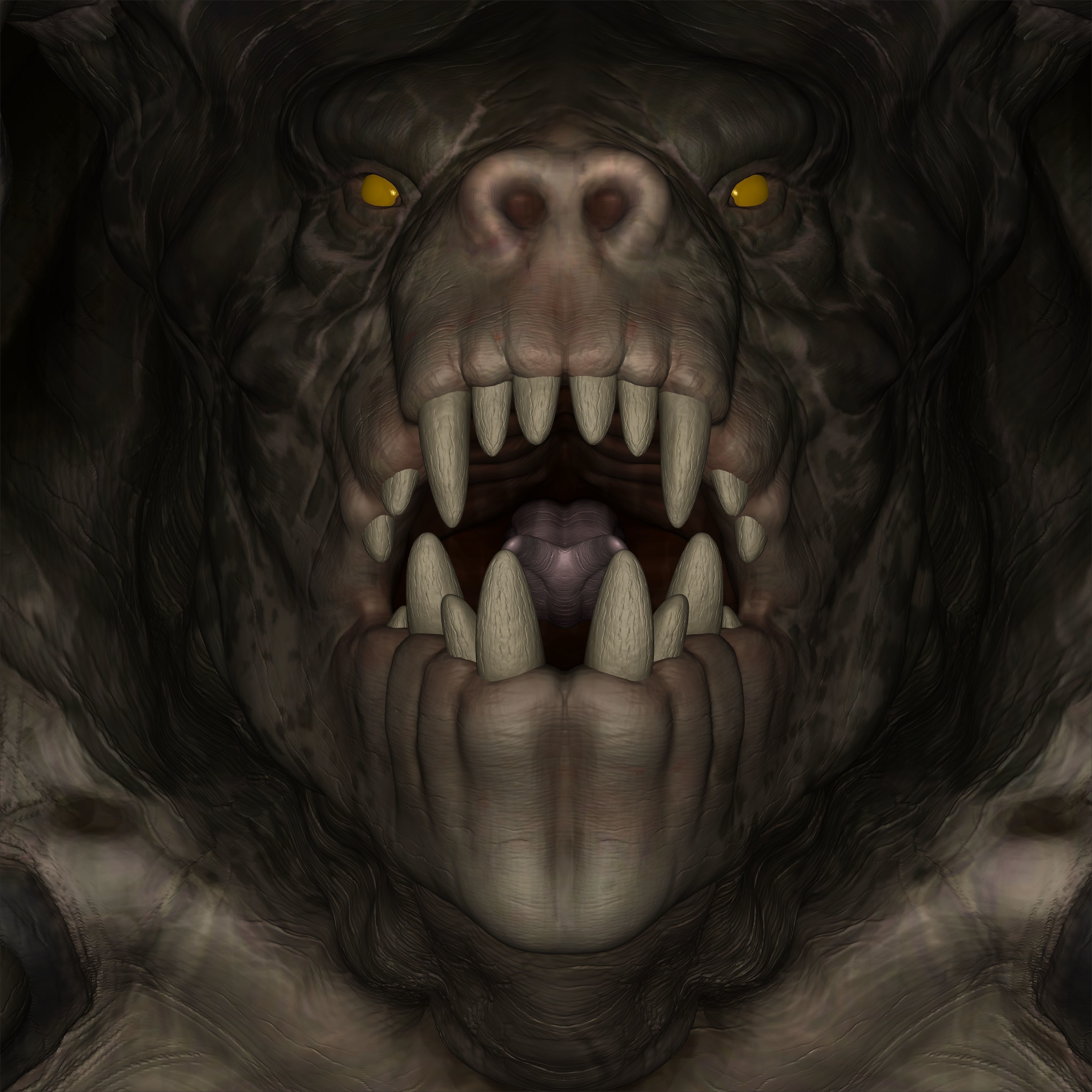 Deathclaw 3d Print model 3D model 3D printable | CGTrader