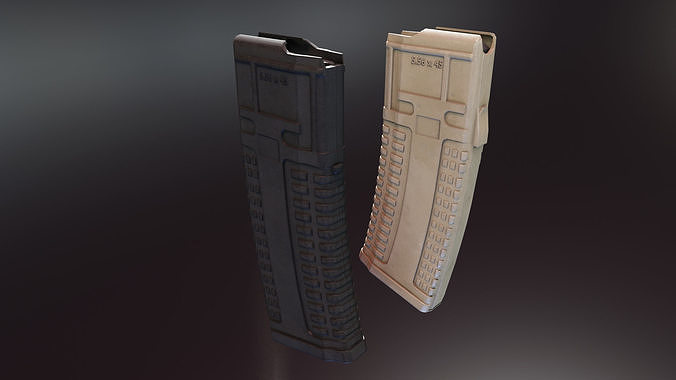 3D model Pufgun AUG Magazine VR / AR / low-poly | CGTrader