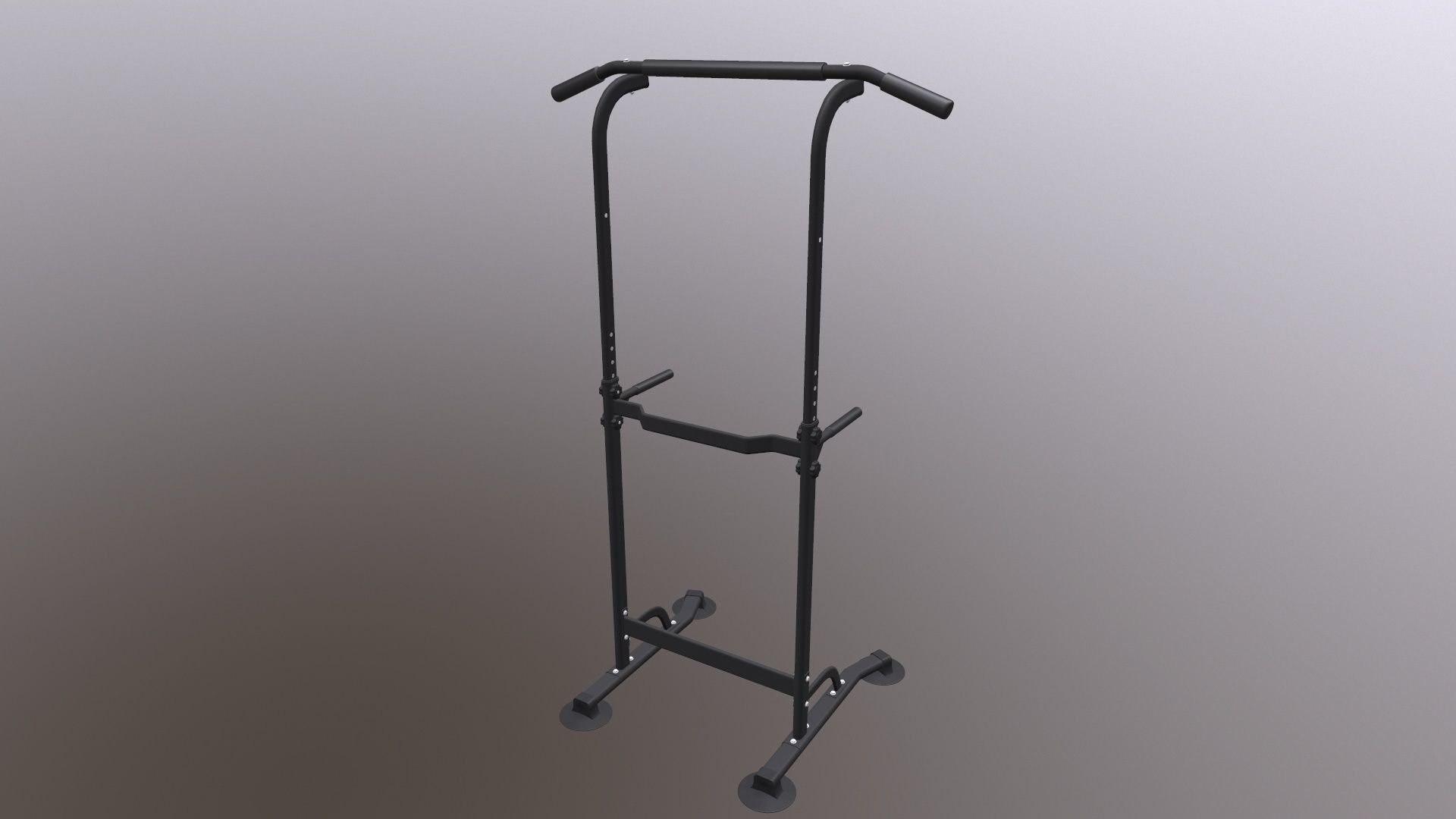 Fitness Workout Station 3D model | CGTrader