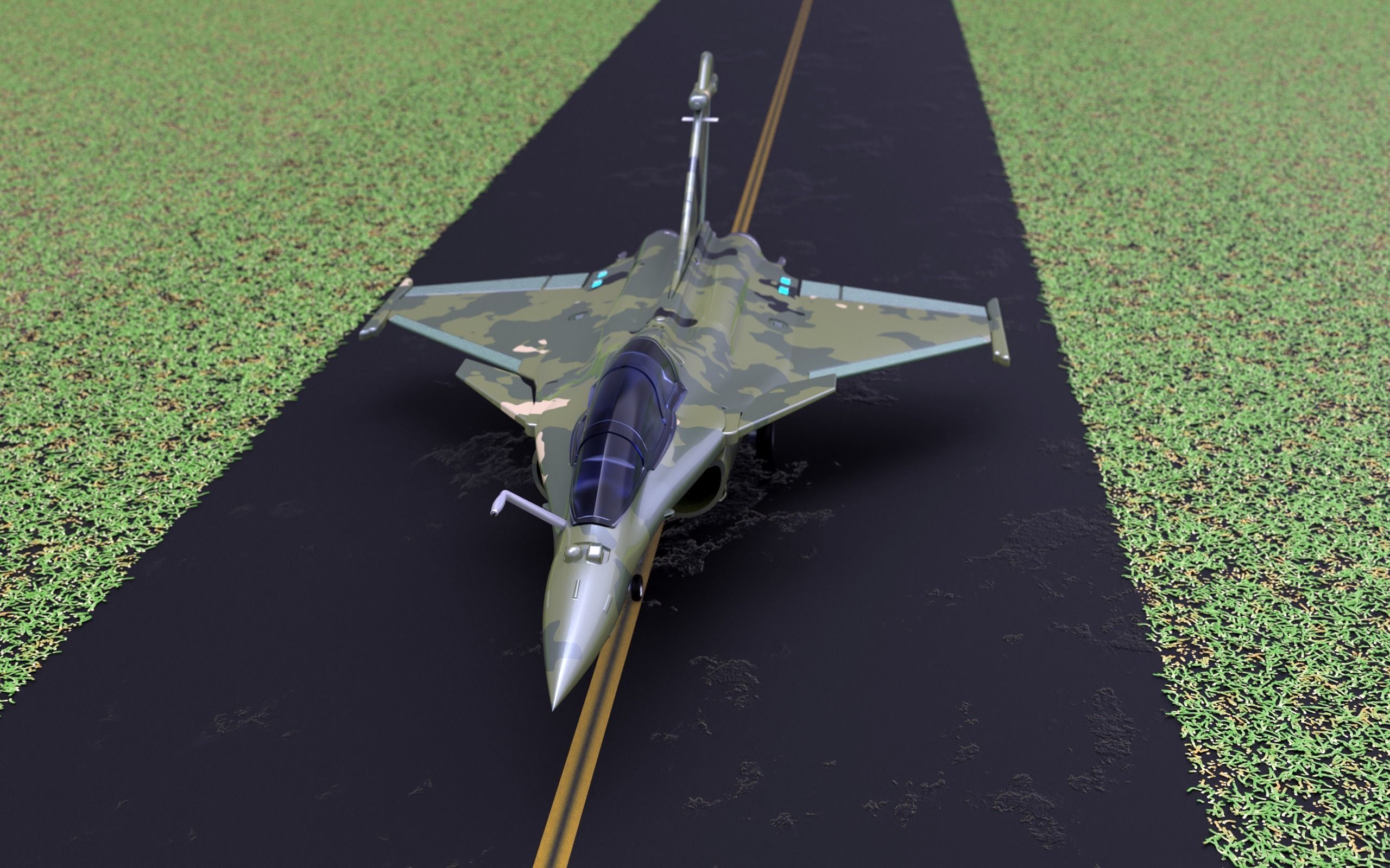 Dassault Rafale 3D model 3D printable | CGTrader
