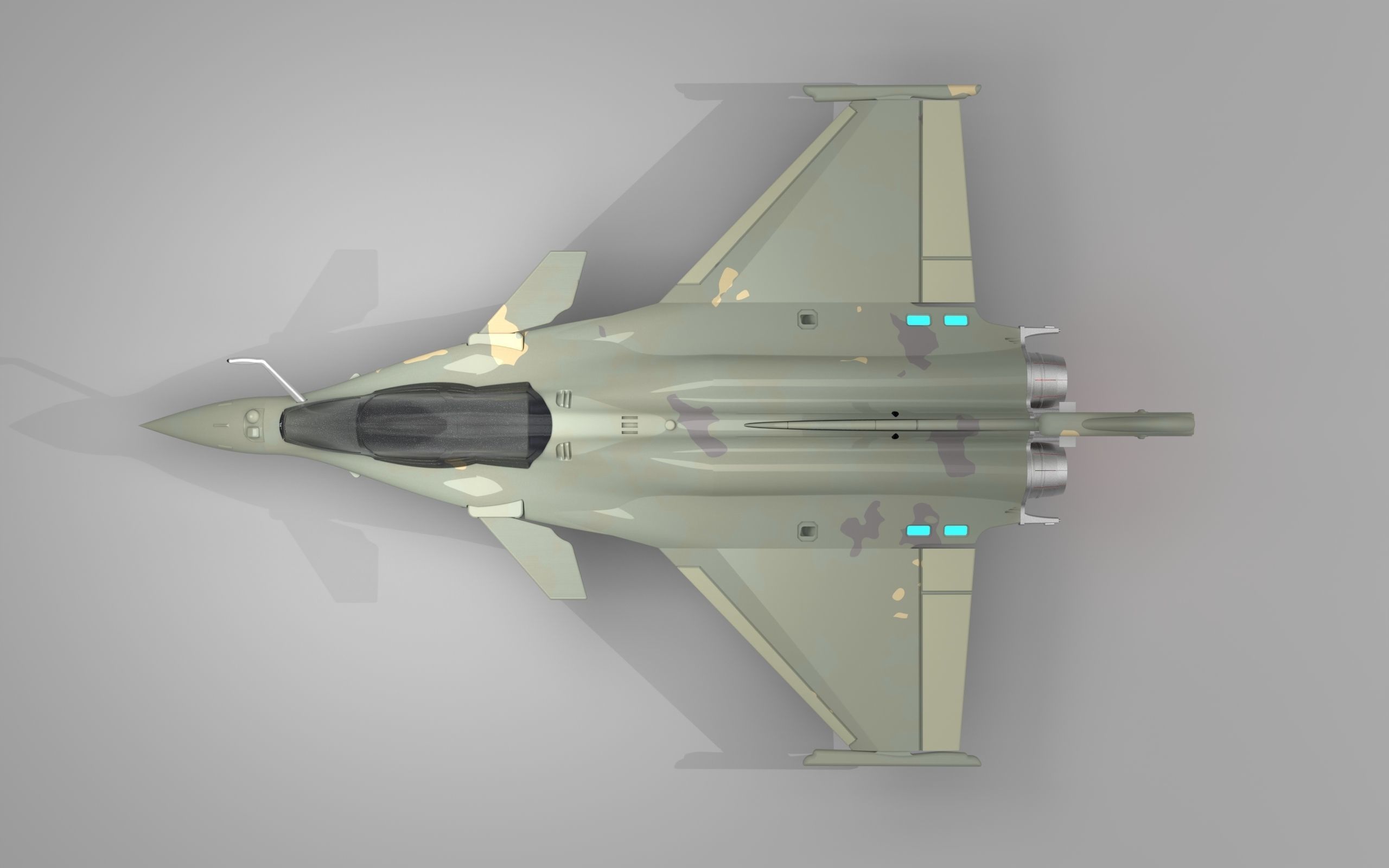 Dassault Rafale 3D model 3D printable | CGTrader
