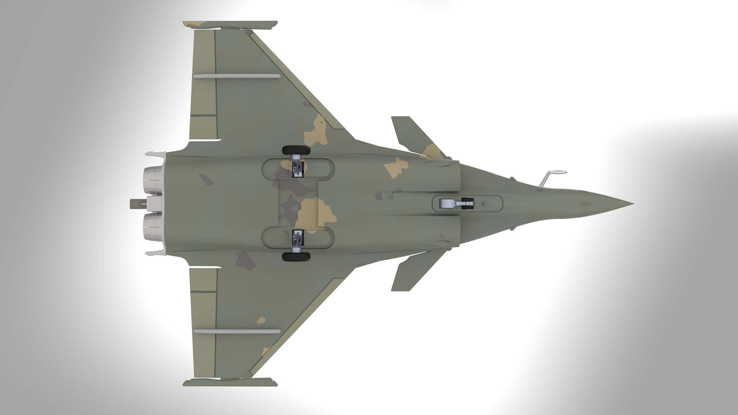 Dassault Rafale 3D model 3D printable | CGTrader