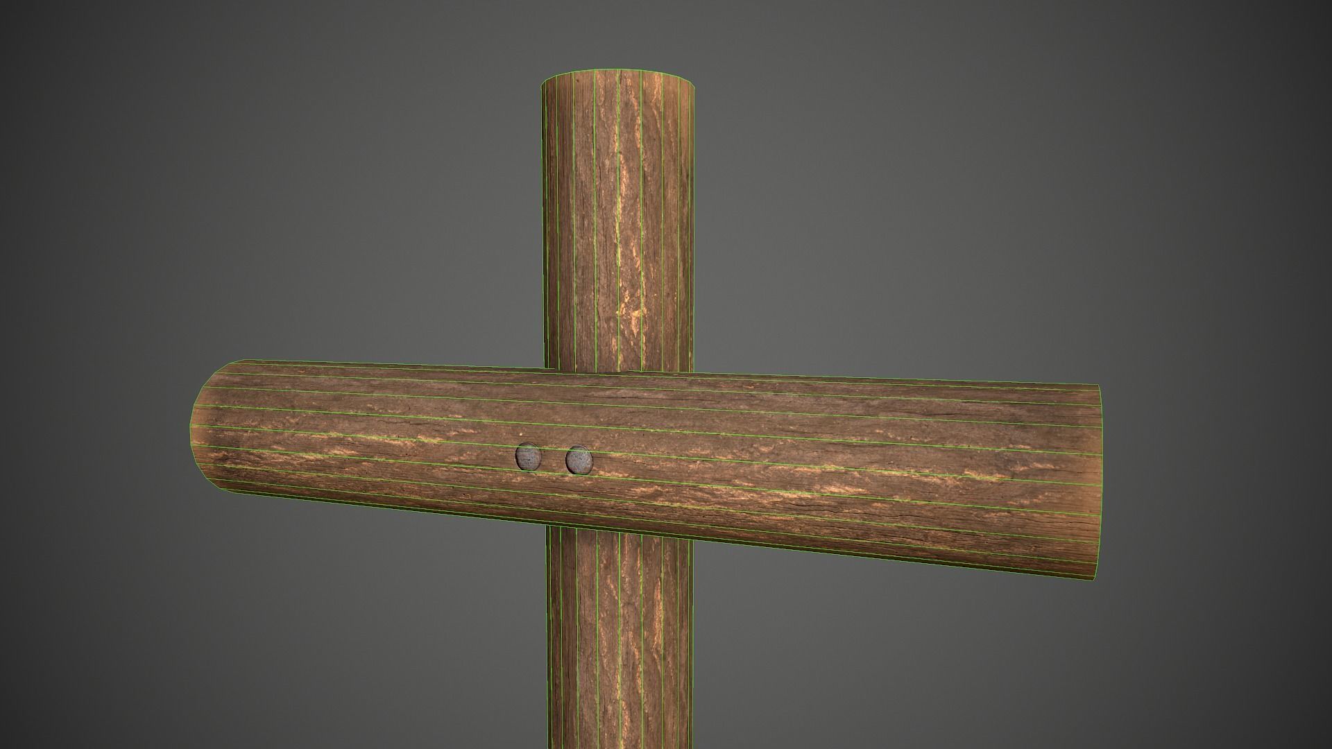 3D model Wood Log Cross VR / AR / low-poly | CGTrader