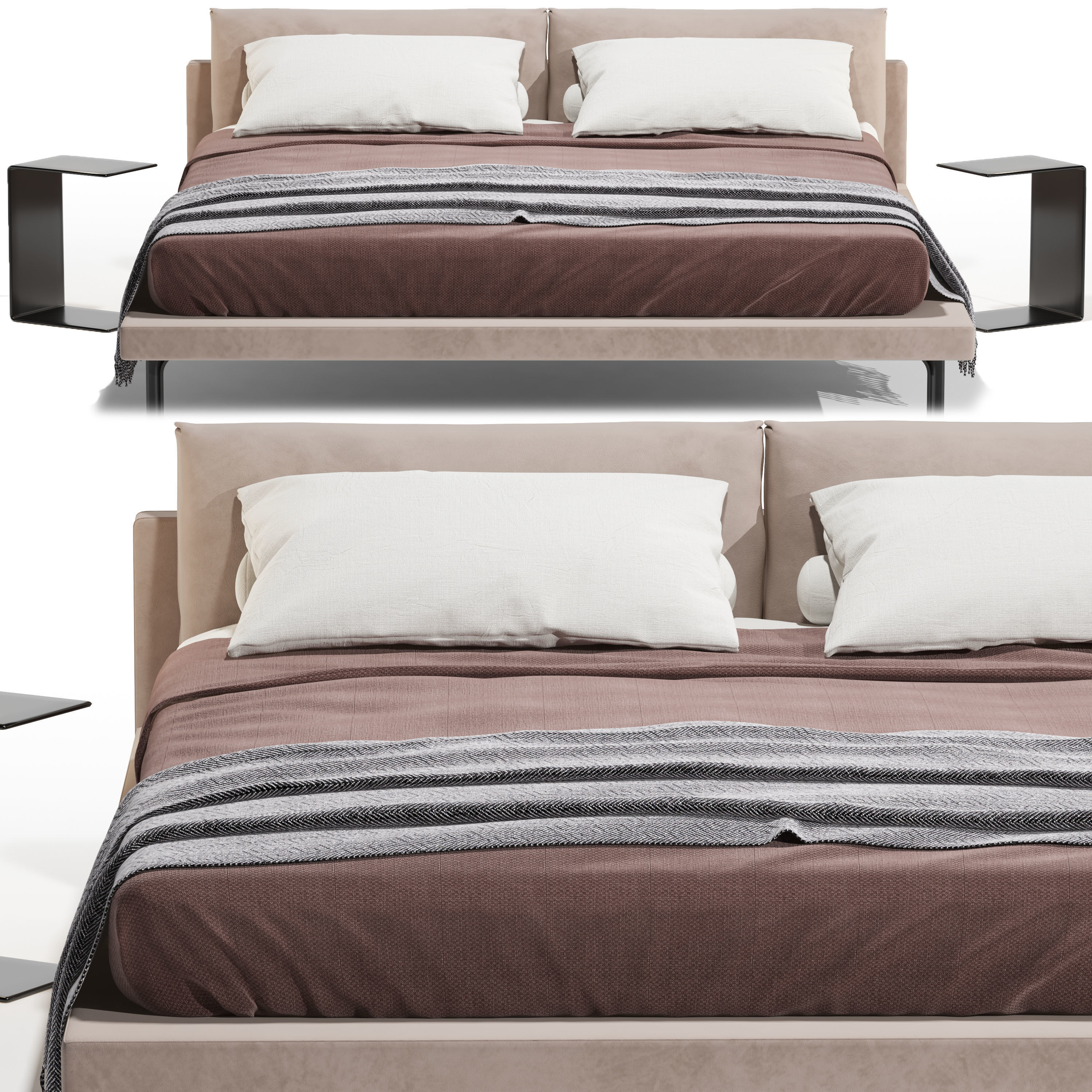 Floyd-Hi bed 3D model | CGTrader