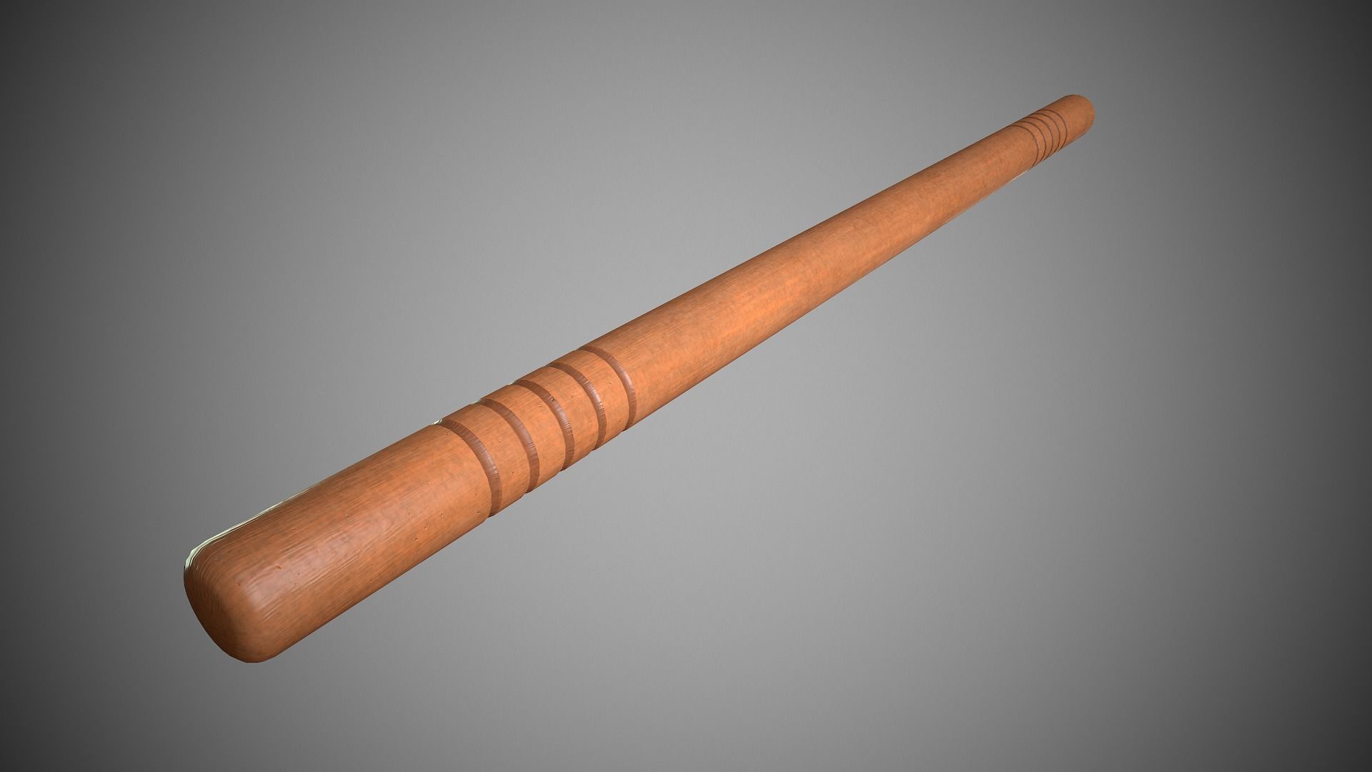 3D model Martial Arts Stick Weapon VR / AR / low-poly | CGTrader