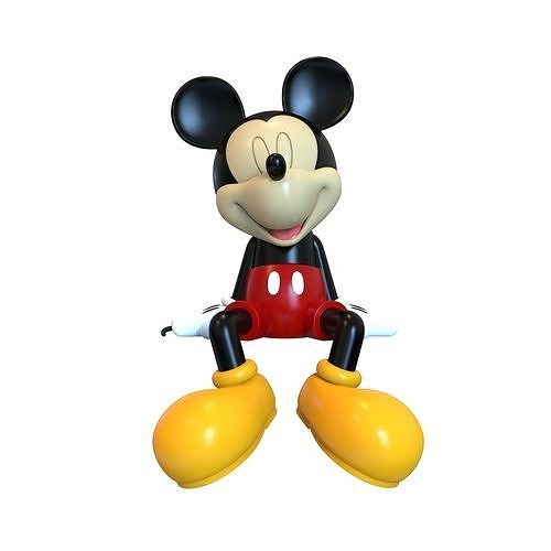 Mickey Mouse 3D model 3D printable | CGTrader