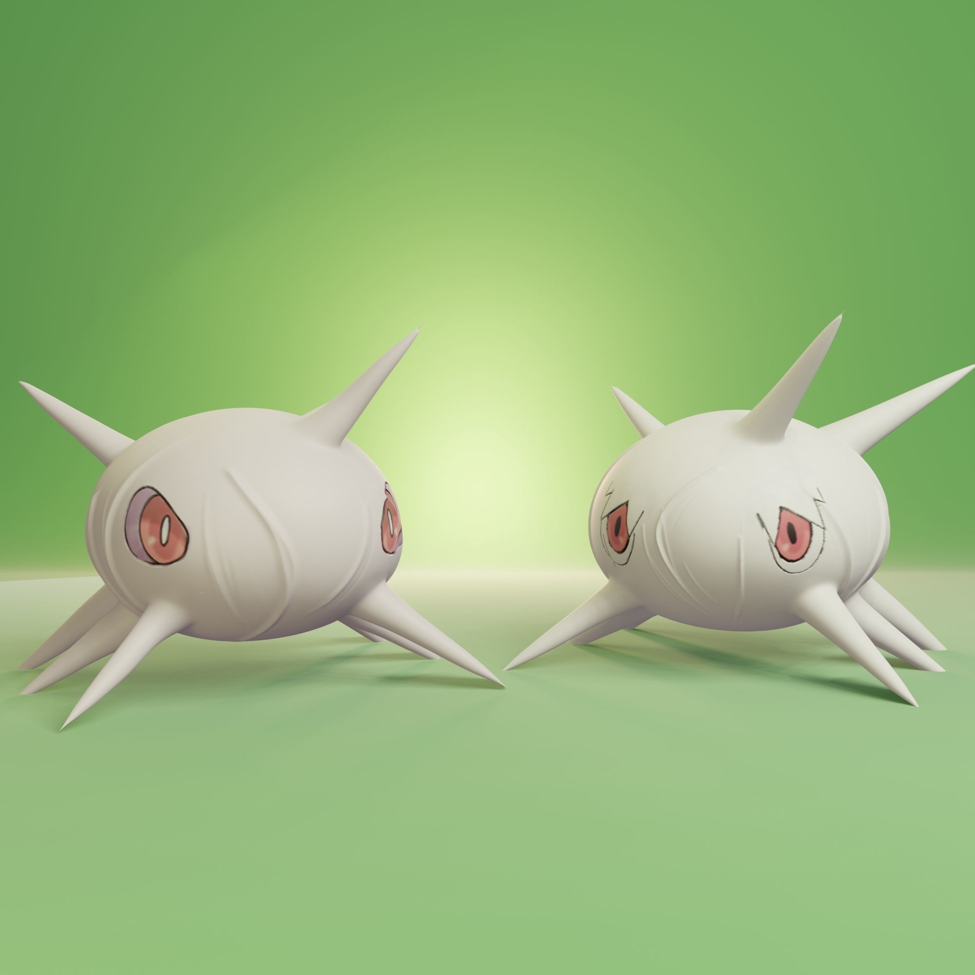 Pokemon - Silcoon and Cascoon 3D model 3D printable | CGTrader