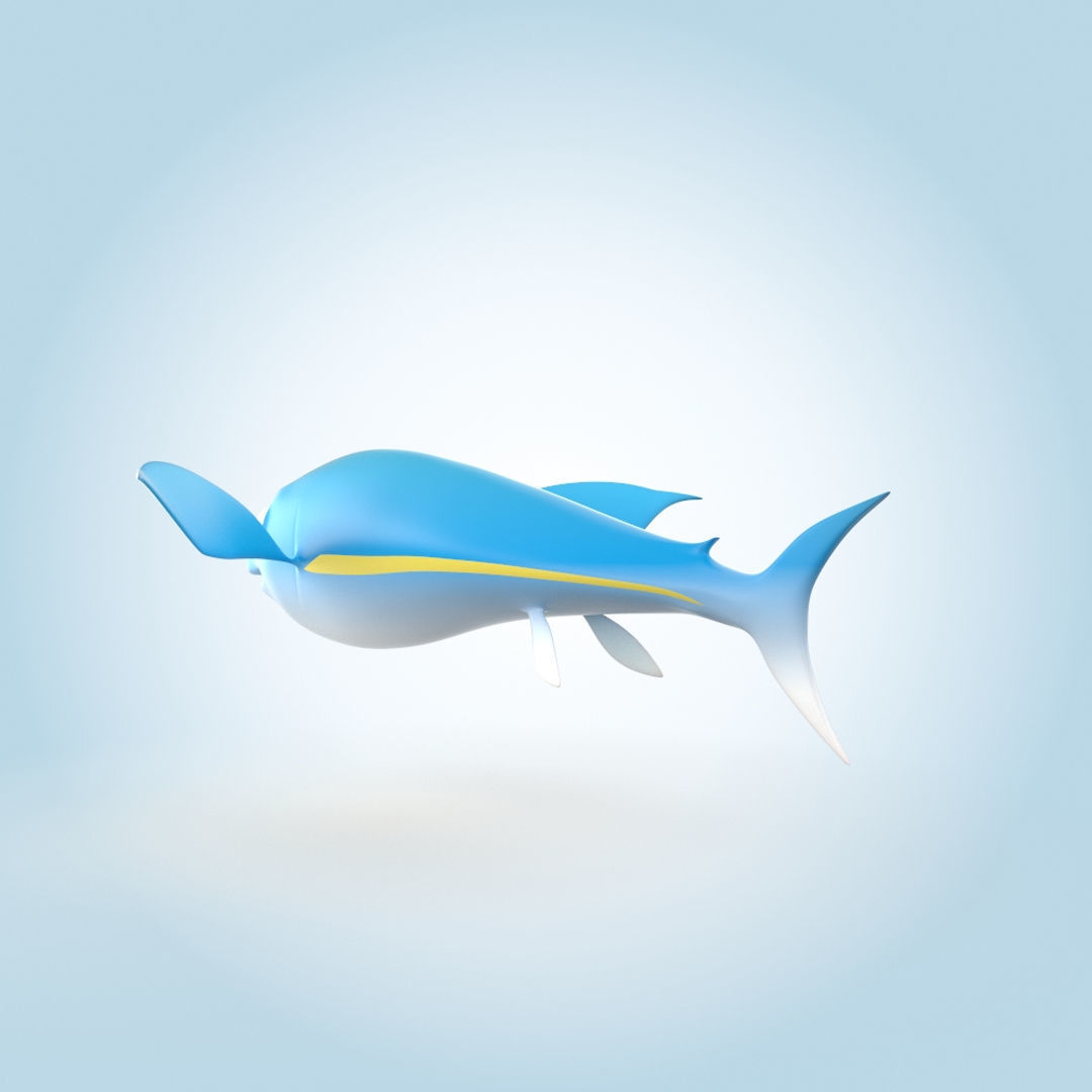 Flying fish 3D model | CGTrader