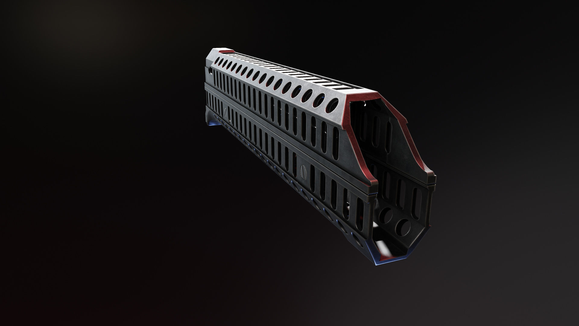 3D model Zenitco Sport 12 Handguard VR / AR / low-poly | CGTrader