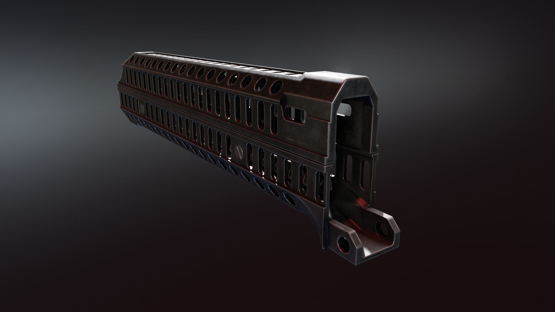 3D model Zenitco Sport 12 Handguard VR / AR / low-poly | CGTrader