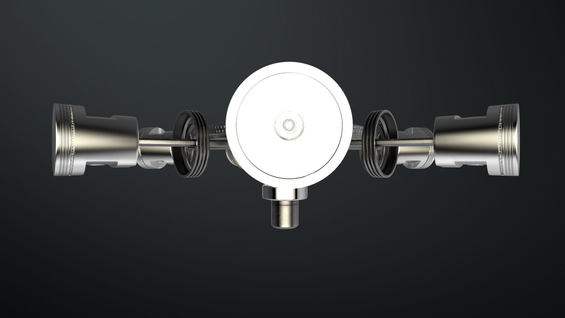 AirCraft Engine 3D model animated rigged | CGTrader