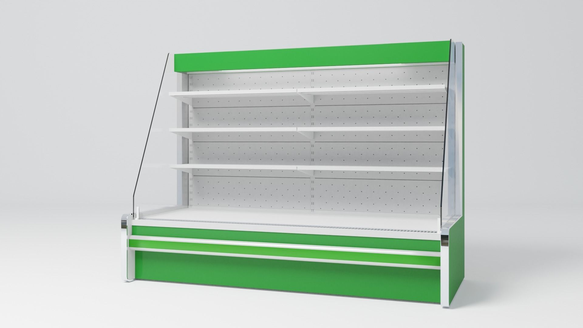Store fridge free 3D model | CGTrader