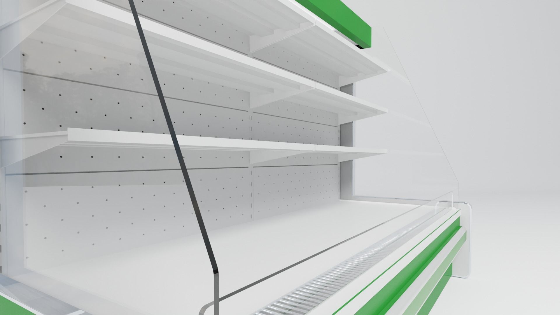 Store fridge free 3D model | CGTrader