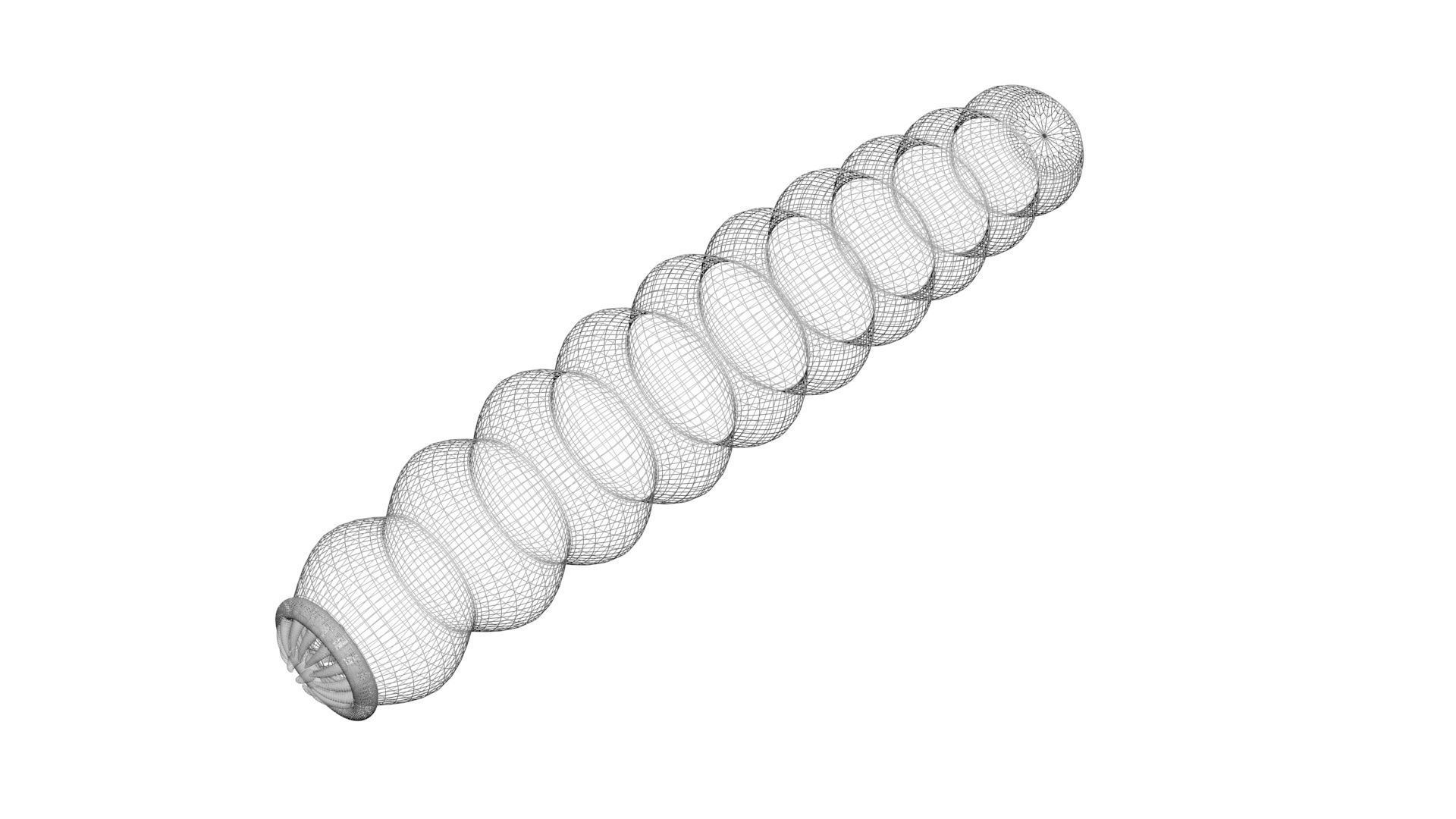 Monster Worm 3D model | CGTrader