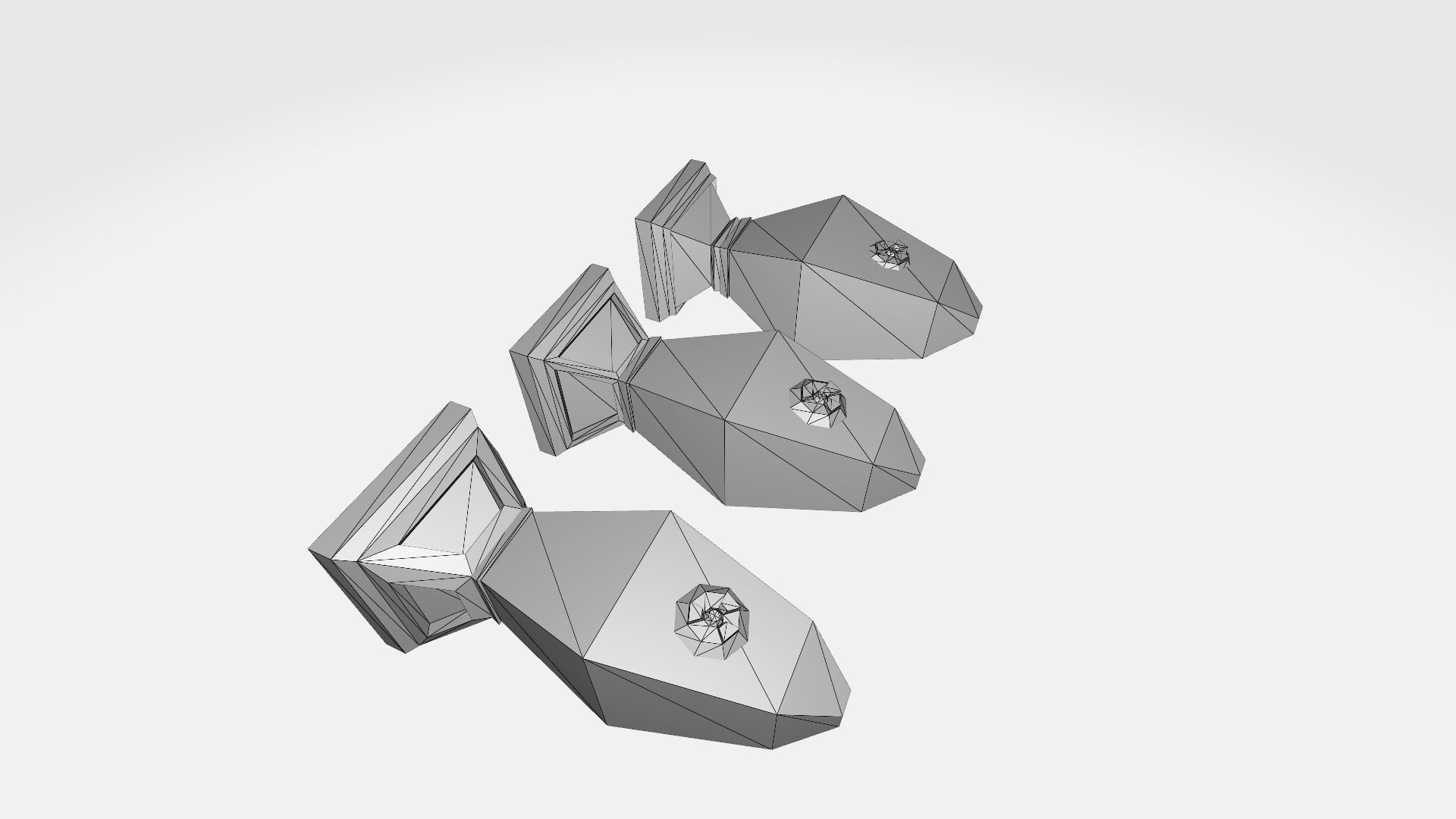 Lowpoly free atom bomb free VR / AR / low-poly 3D model | CGTrader