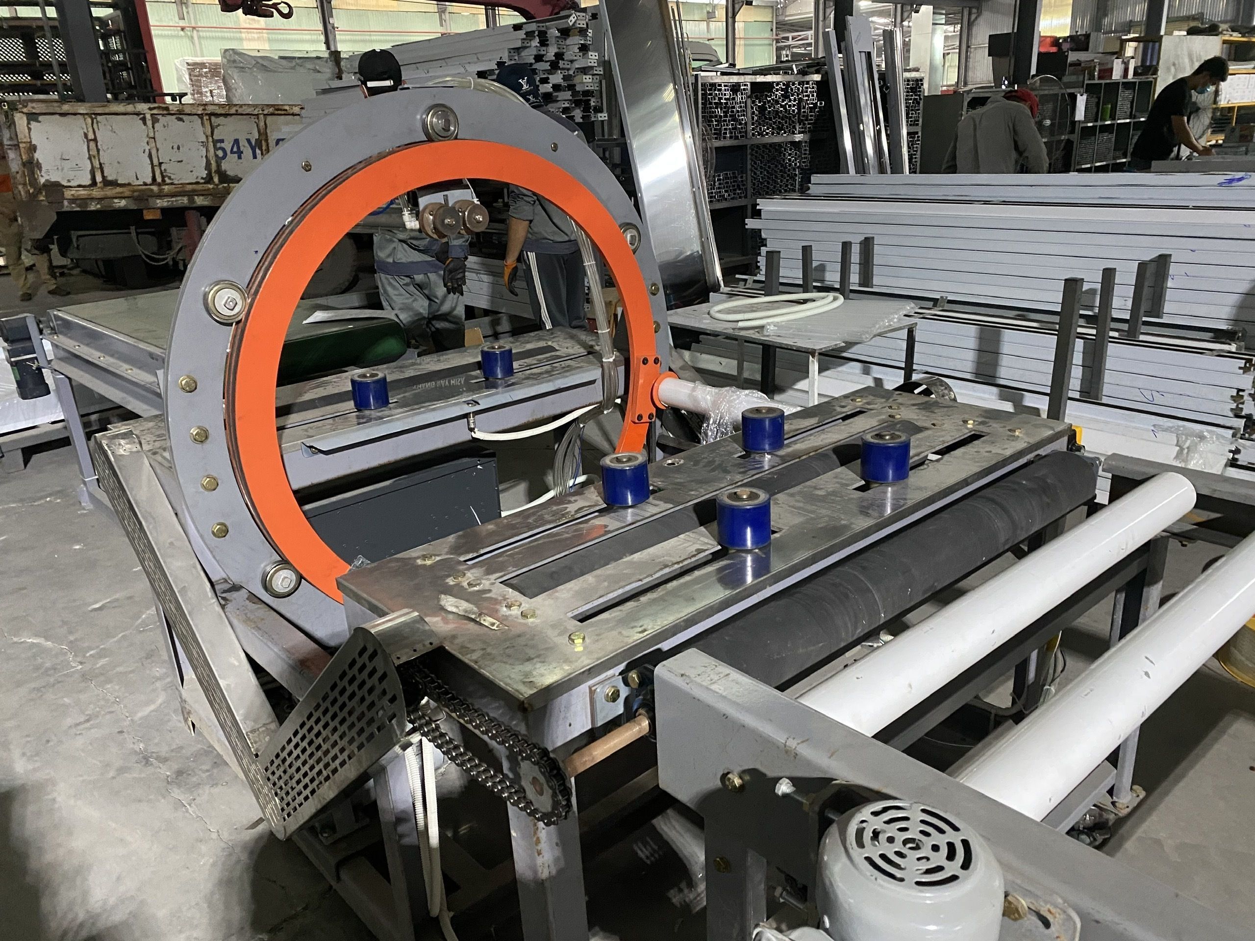 Horizontal Film Wrapping Machine 3D model | CGTrader