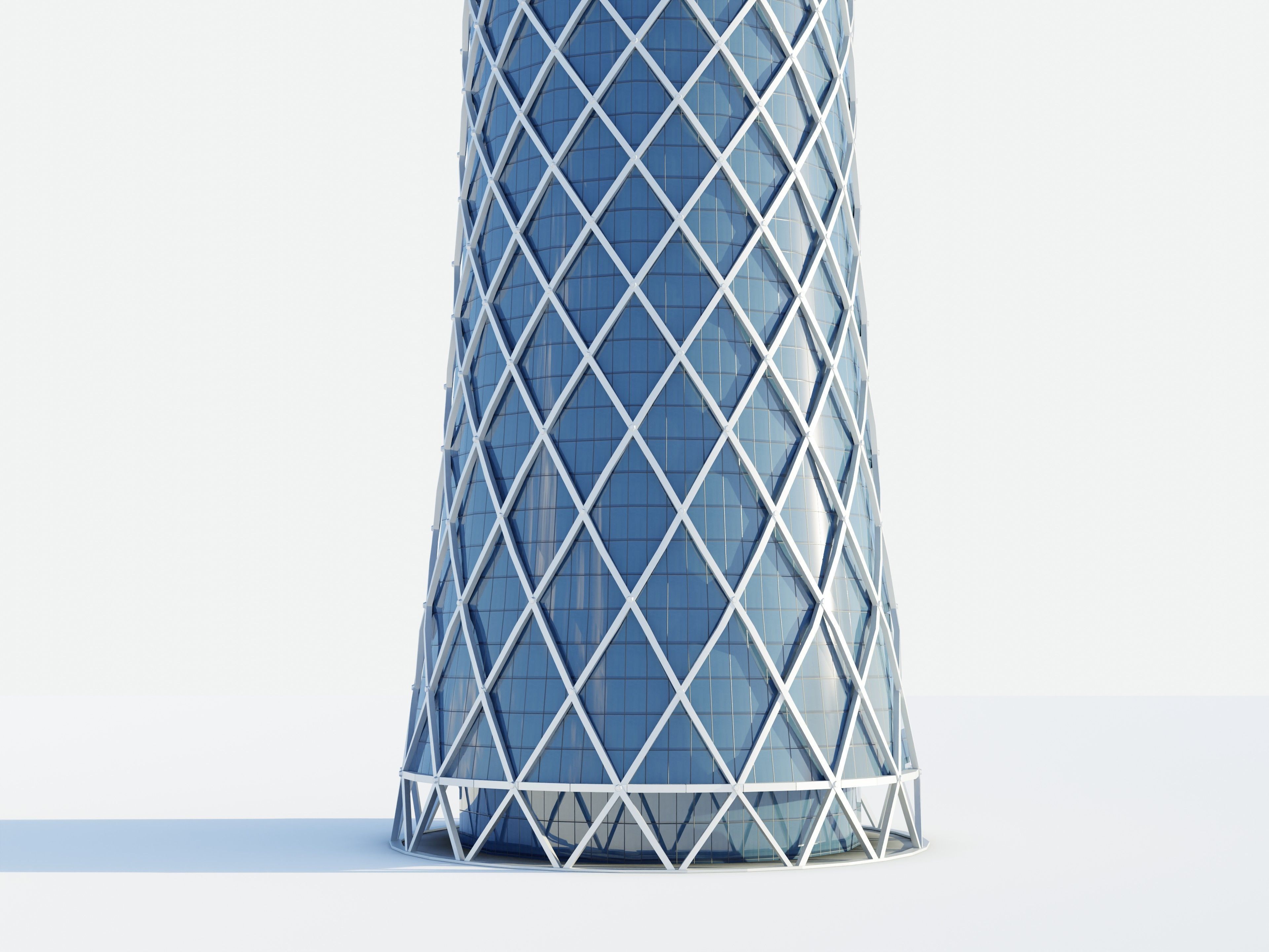 3D model tornado tower - doha Qatar VR / AR / low-poly | CGTrader