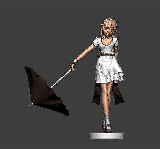 anime 3D model animated | CGTrader