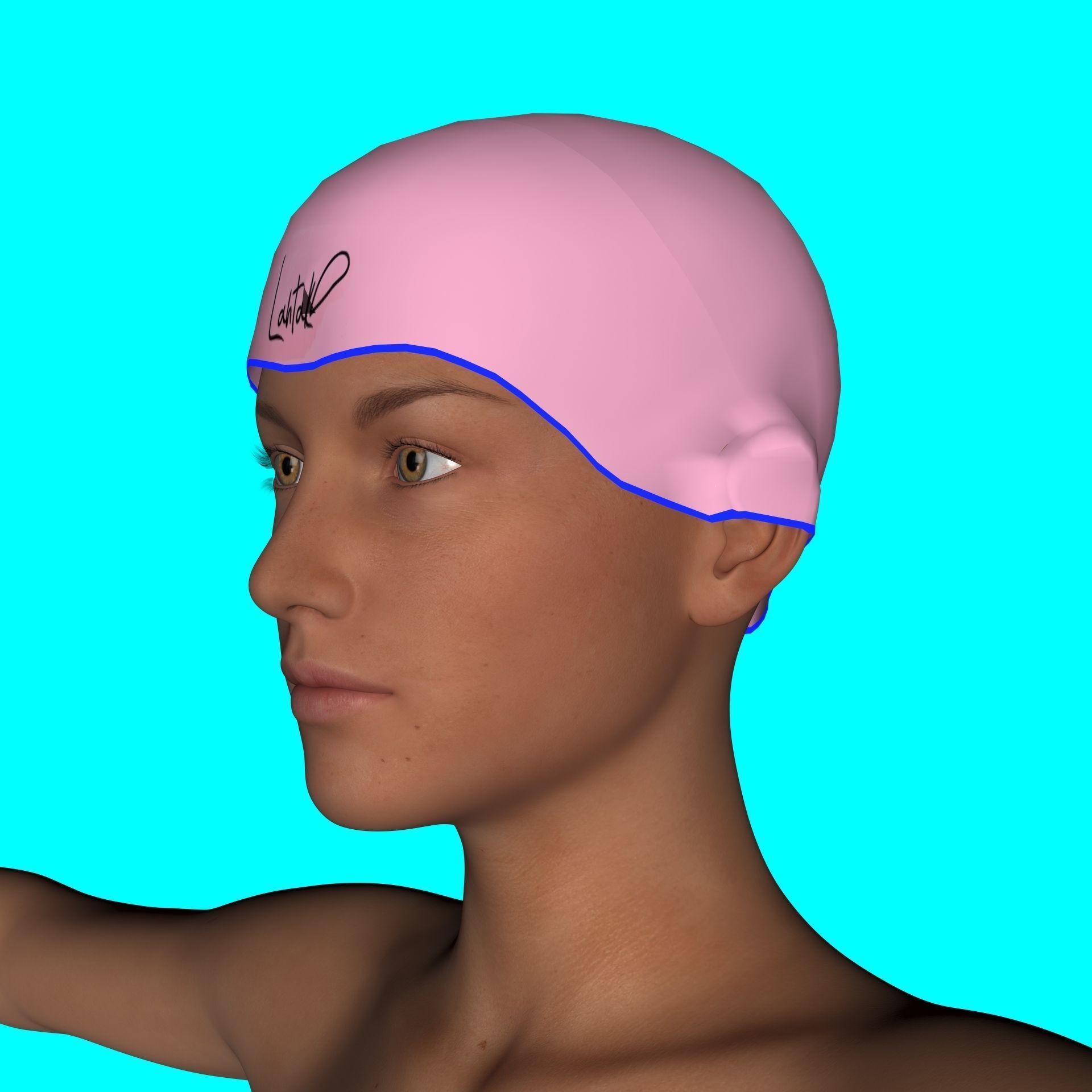 3D model SWIMMING CUP WITH MORFS VR / AR / low-poly | CGTrader