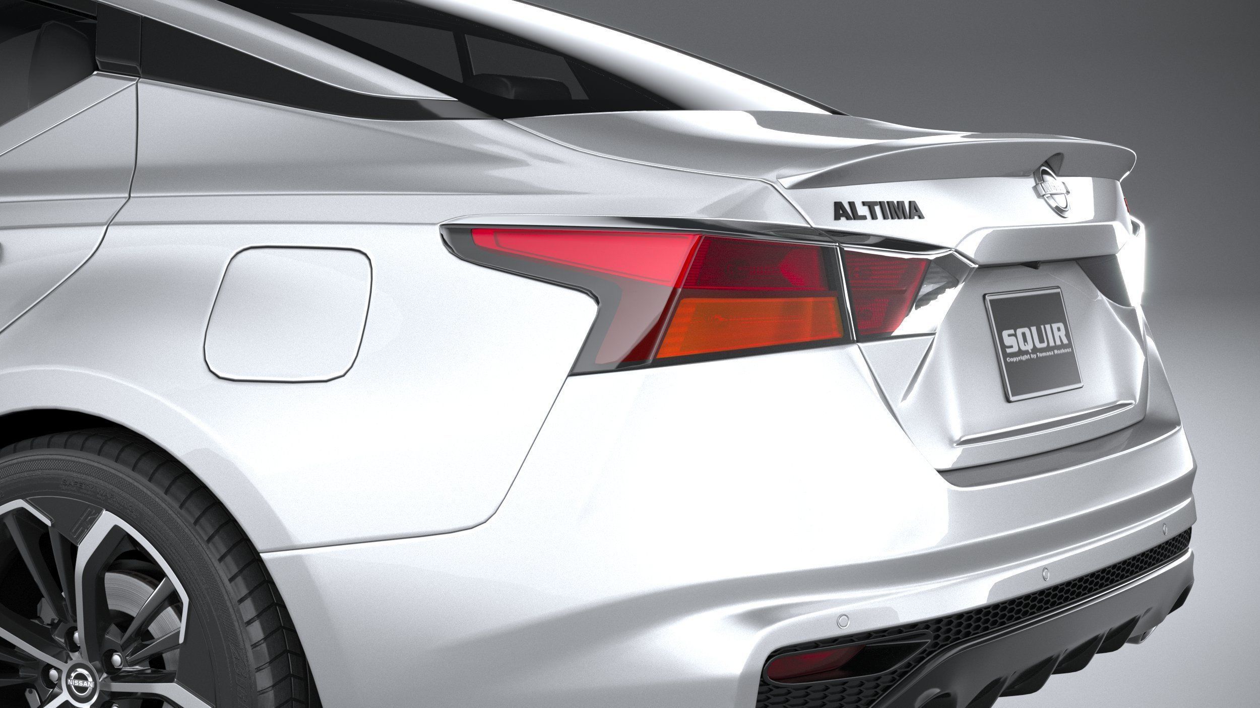 Nissan Altima SR 2023 3D model | CGTrader