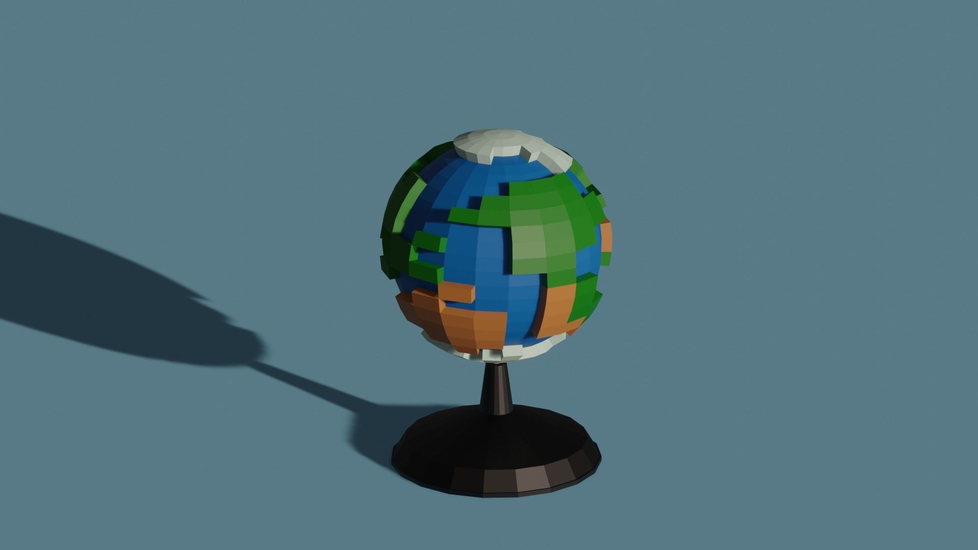 3D model Low-poly Earth Globe VR / AR / low-poly | CGTrader