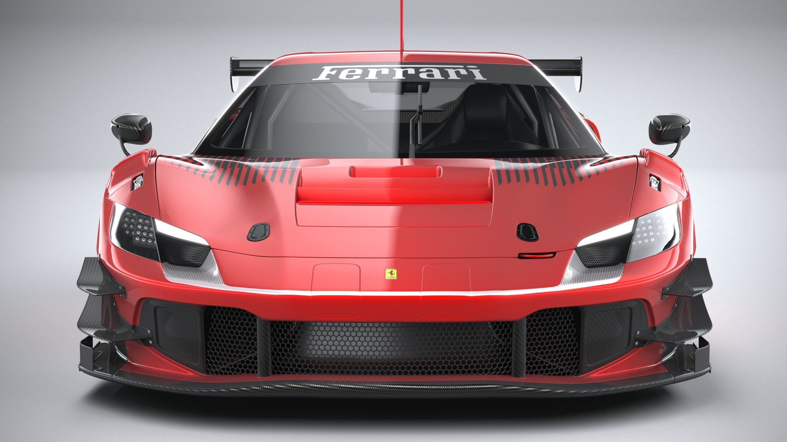 Ferrari 296 GT3 2023 3D model | CGTrader