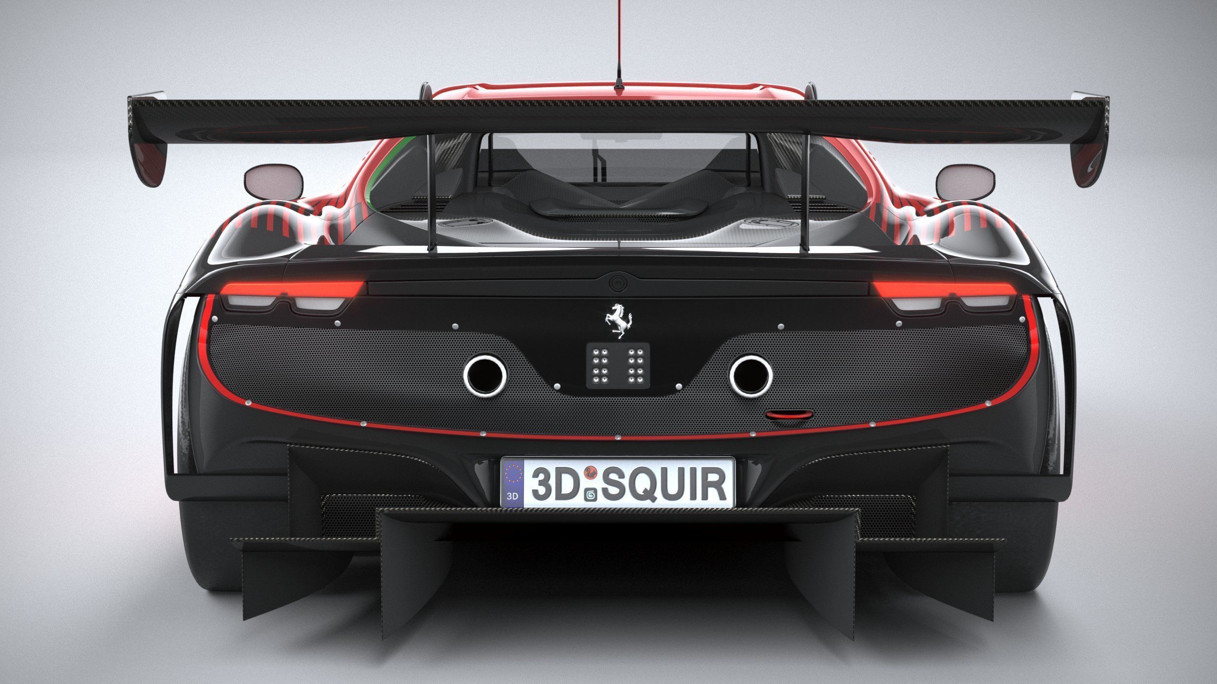 Ferrari 296 GT3 2023 3D model | CGTrader