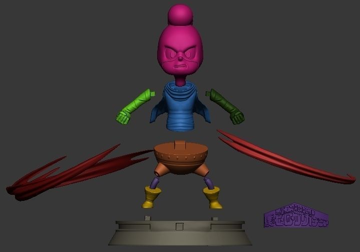 MINORU MINETA - MY HERO ACADEMIA 3D model | CGTrader