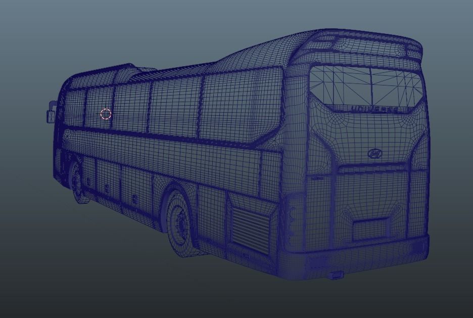 Hyundai Universe Luxury 3D Model 3D model | CGTrader