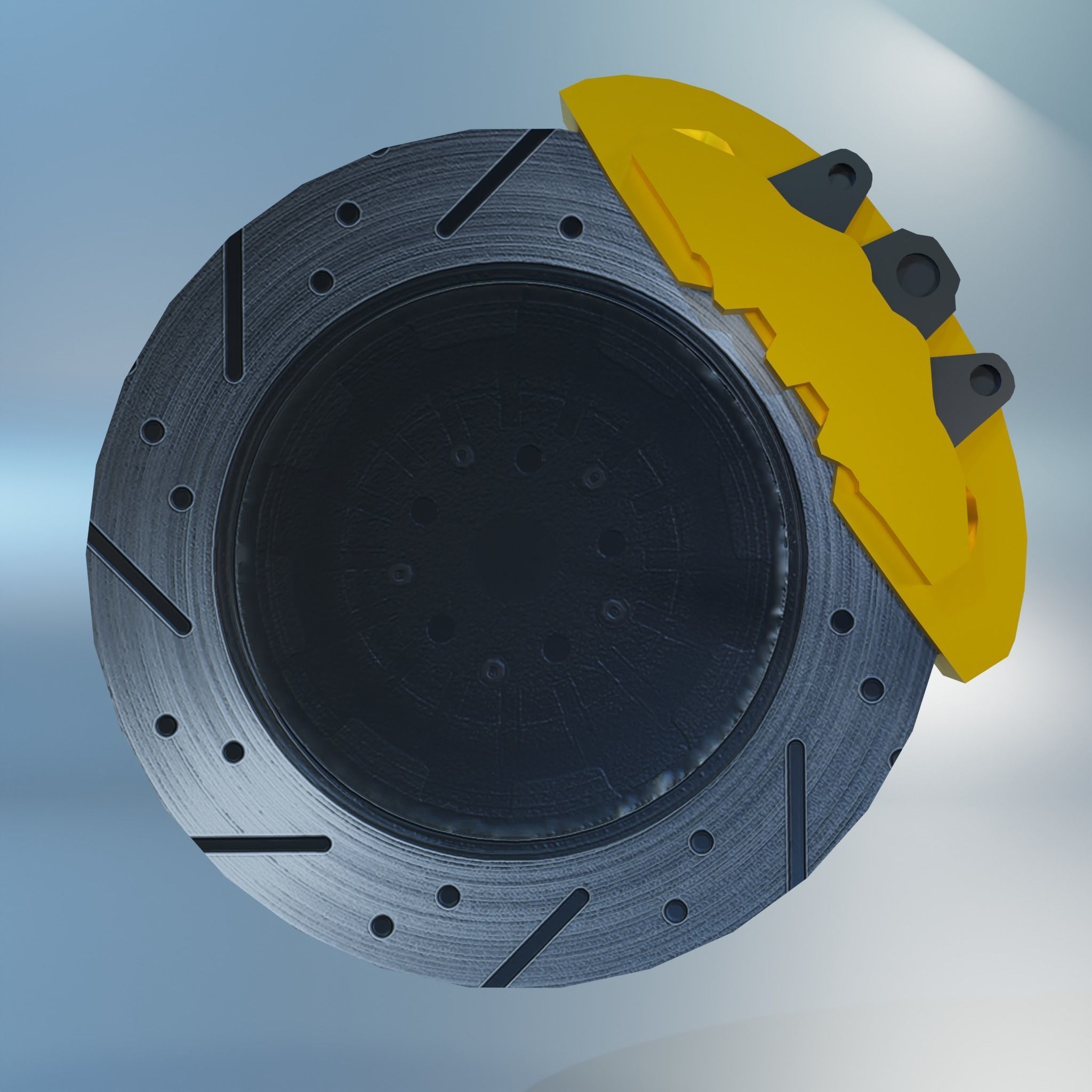 3D model Work Lanvec Wheel VR / AR / low-poly | CGTrader