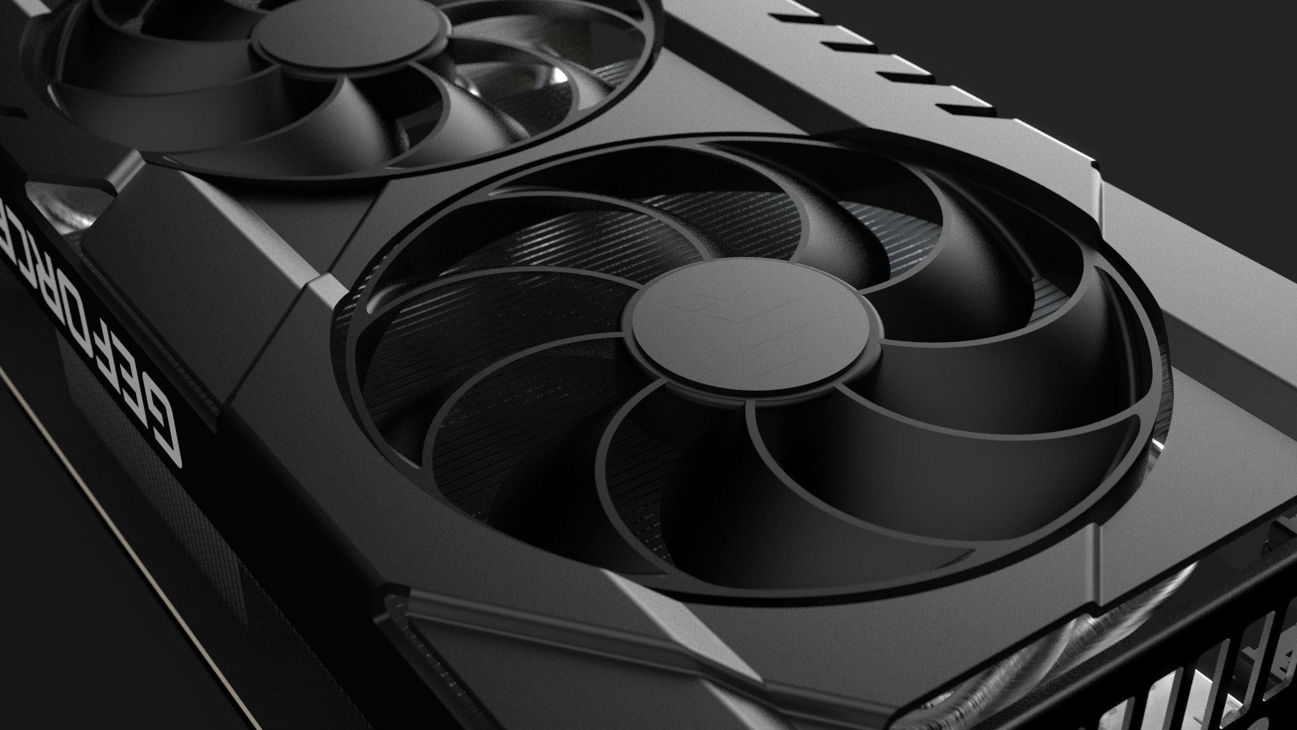 GPU RTX 3070 TI - High Quality 3D model | CGTrader