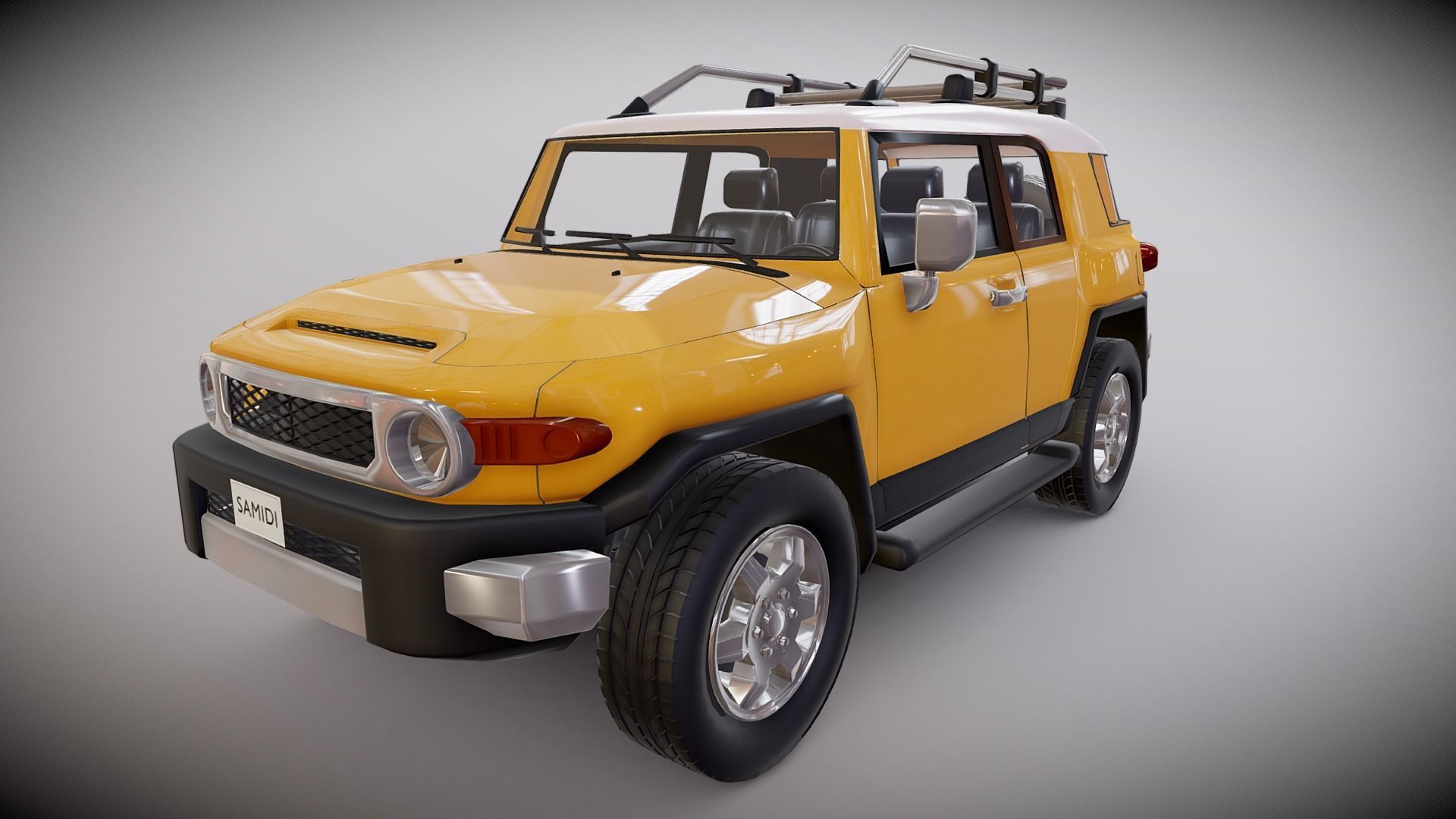 Toyota FJ Cruiser 3D model | CGTrader