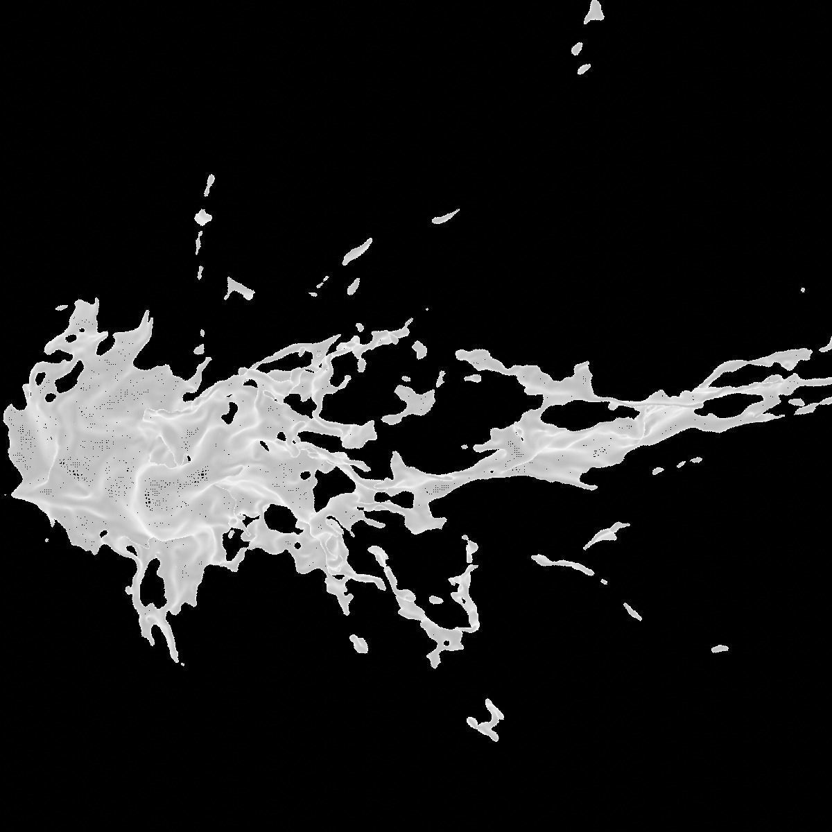 Animated Blood Burst 4 3D model animated | CGTrader