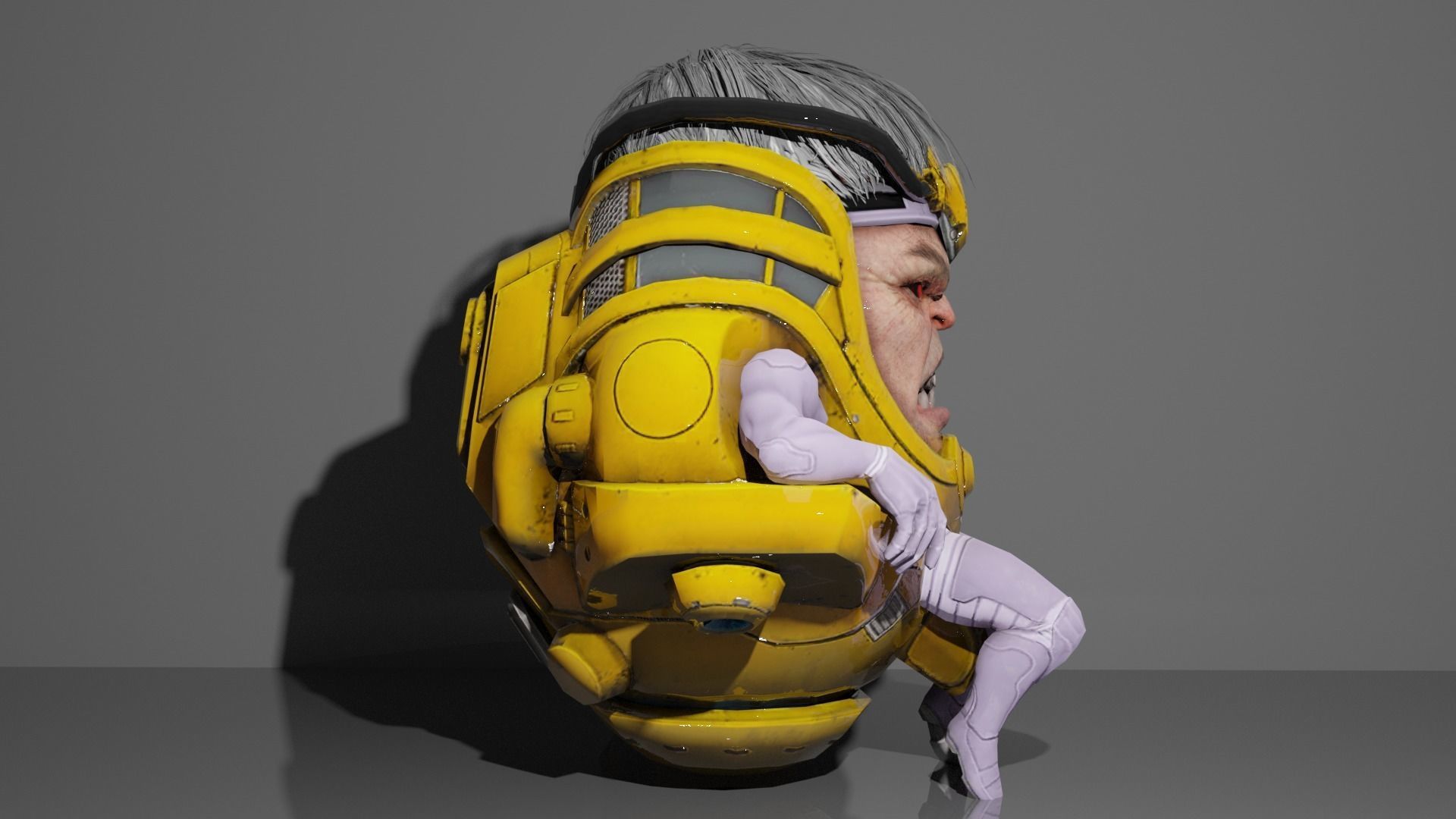 Lord modok 3D model rigged | CGTrader