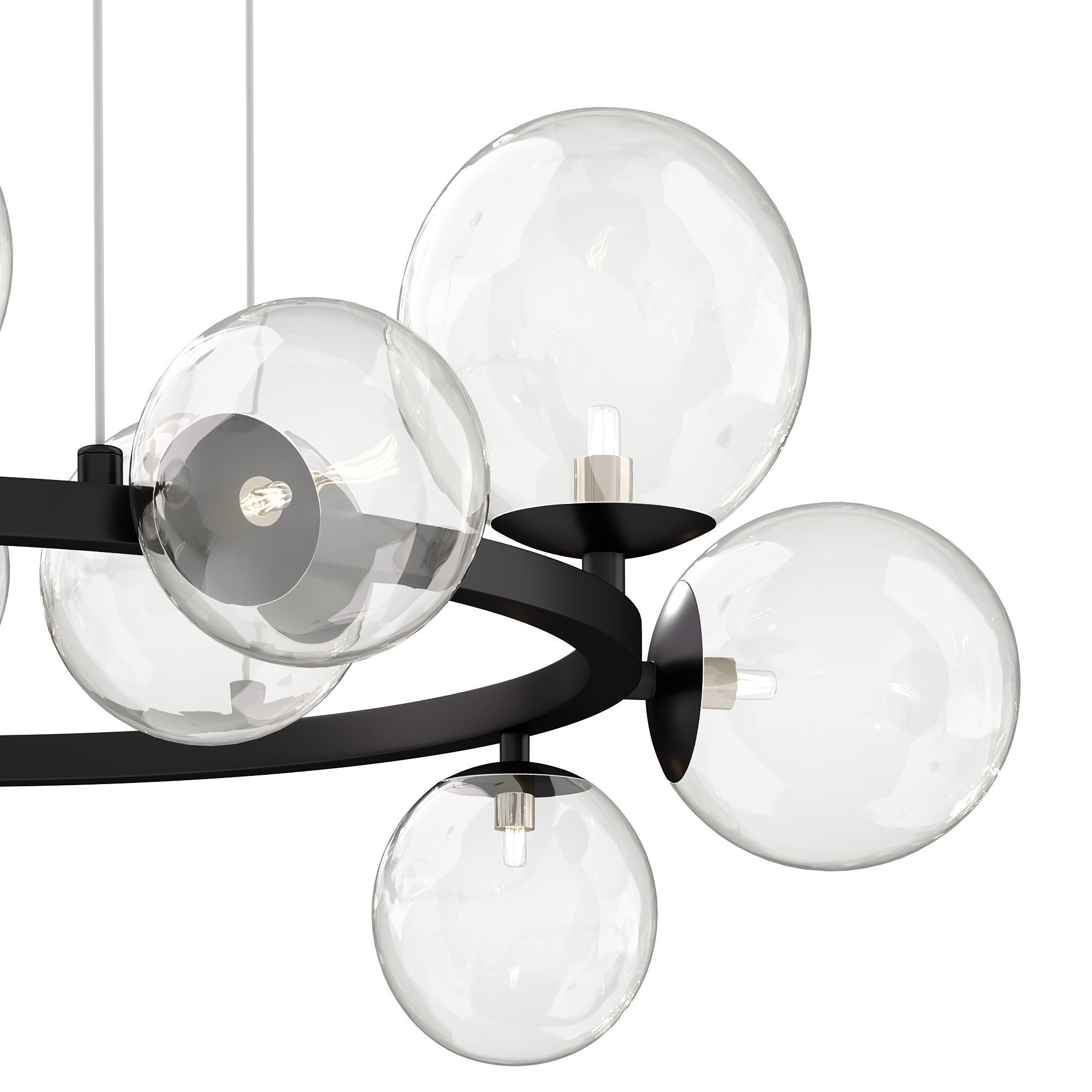 Pendat lamp Odeon Light TOVI 3D model animated rigged | CGTrader