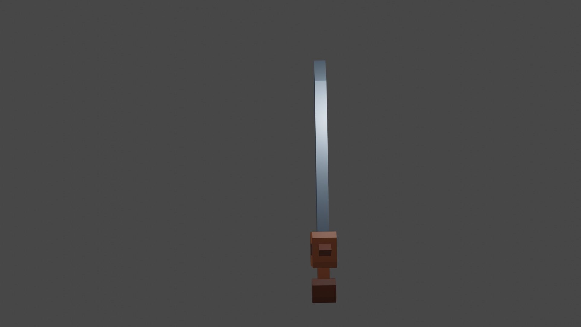 3D model Low Poly Sword B VR / AR / low-poly | CGTrader
