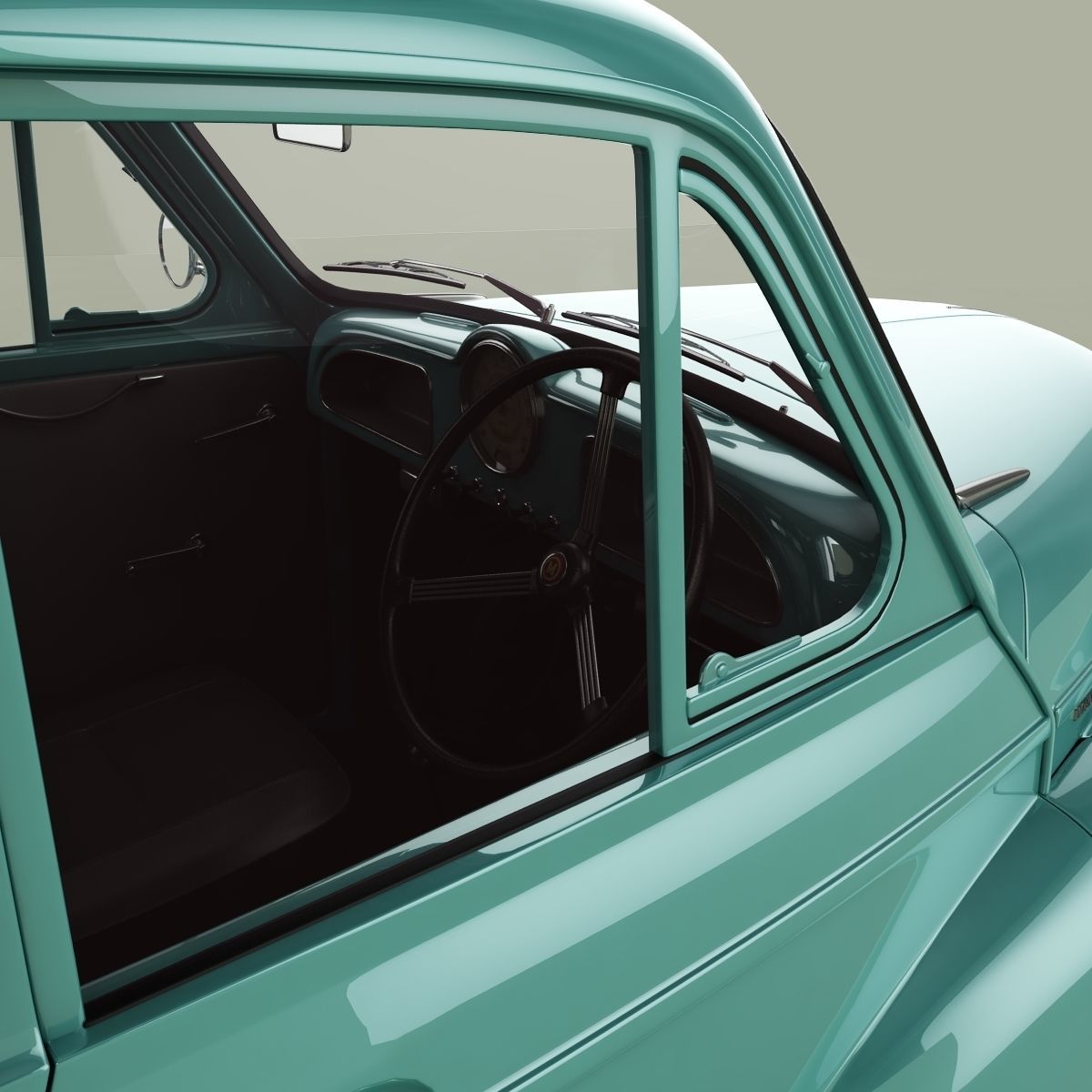 Morris Minor 1000 Pickup 3D model | CGTrader