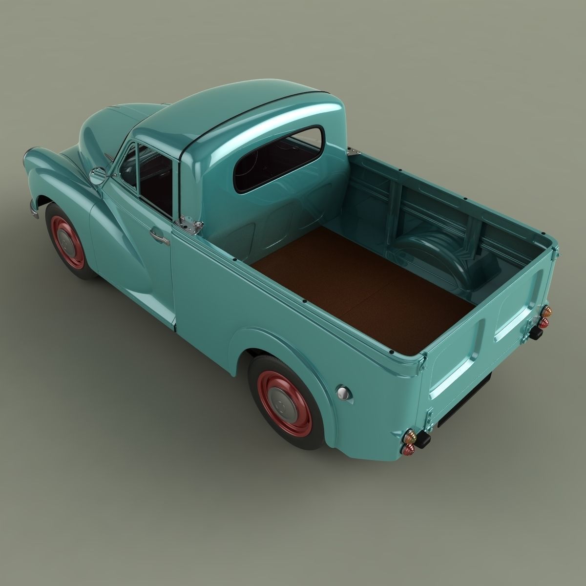 Morris Minor 1000 Pickup 3D model | CGTrader