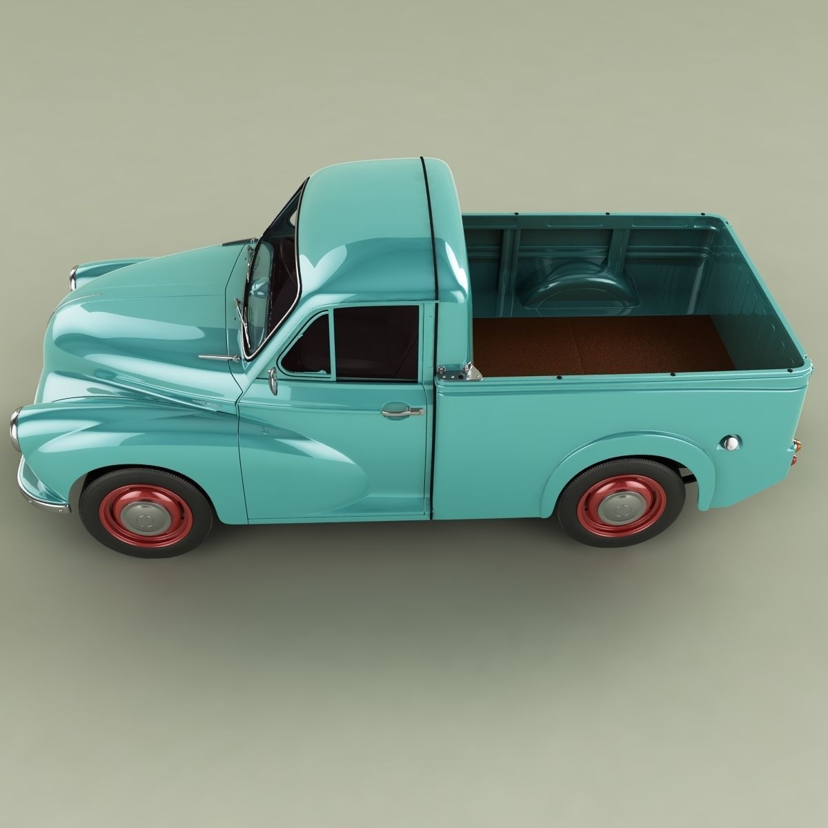 Morris Minor 1000 Pickup 3D model | CGTrader