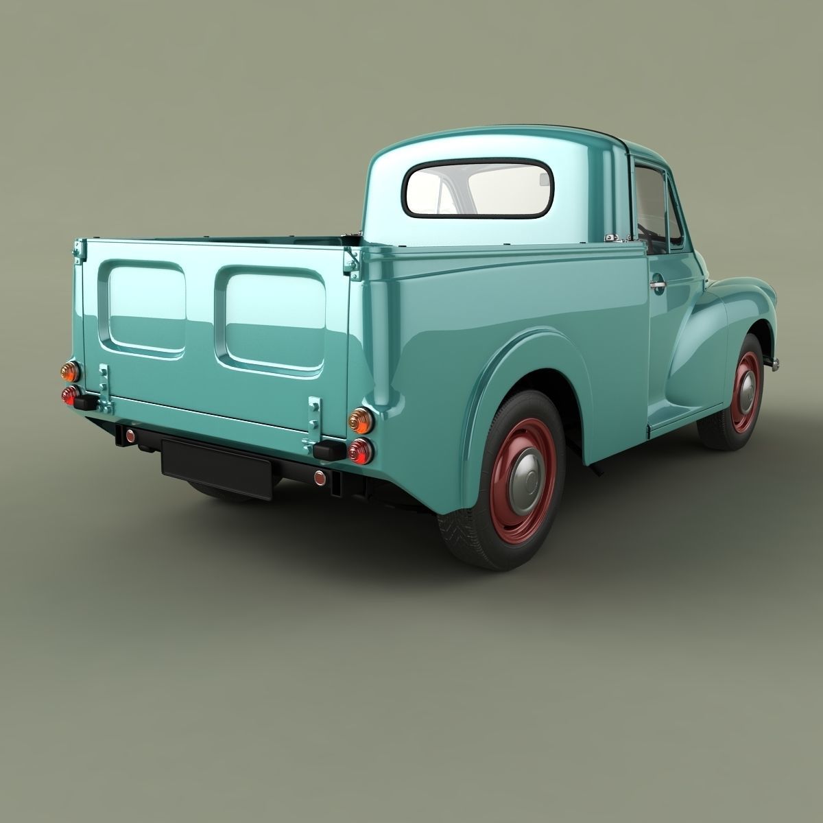 Morris Minor 1000 Pickup 3D model | CGTrader